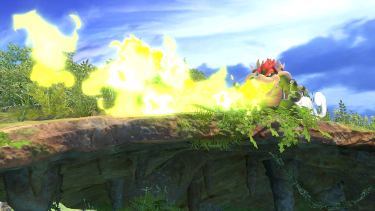 Bowser Lime Fire Mod for Super Smash Bros. Ultimate | SSBU Mods