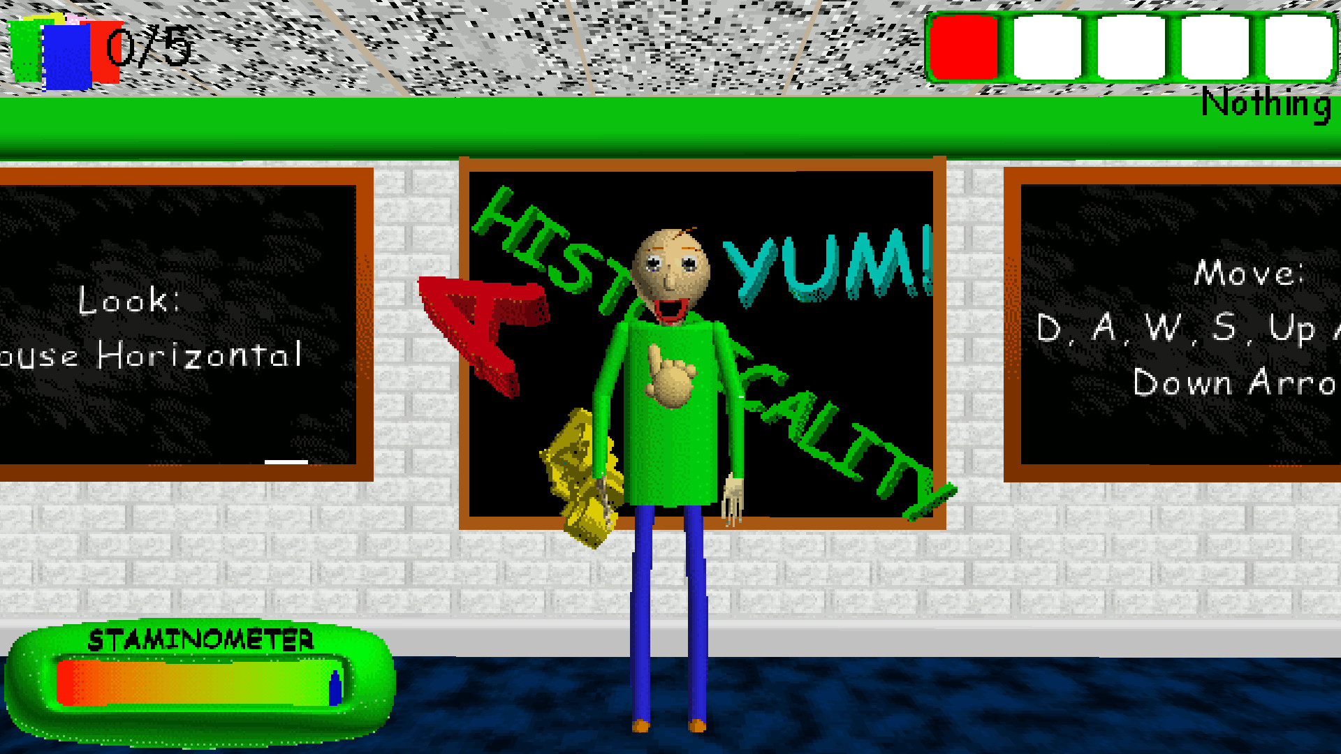 (0.13.X) Baldi's Grey Elbows Mod for Baldi's Basics | Baldi Mods