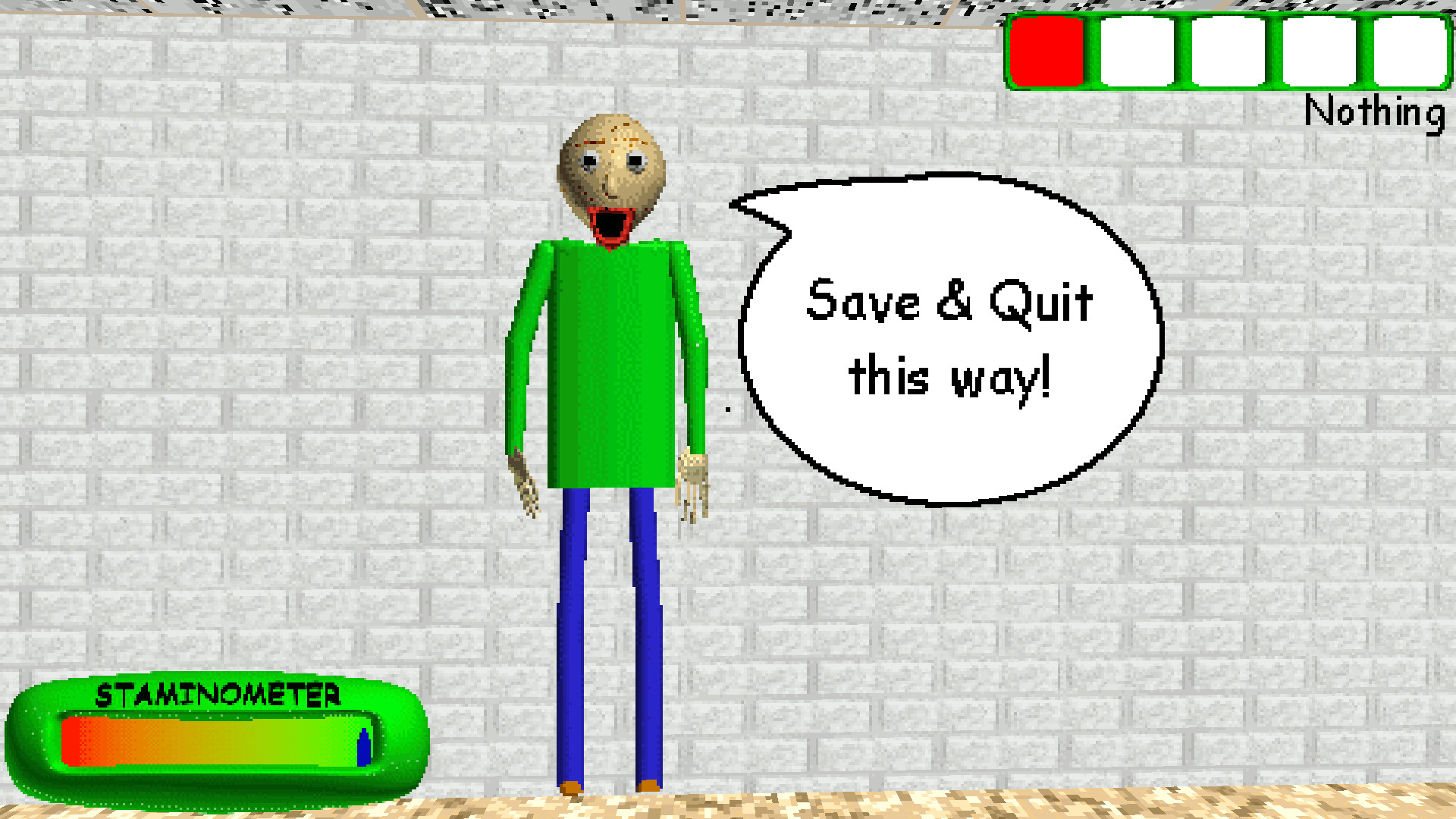 (0.13.X) Baldi's Grey Elbows Mod for Baldi's Basics | Baldi Mods