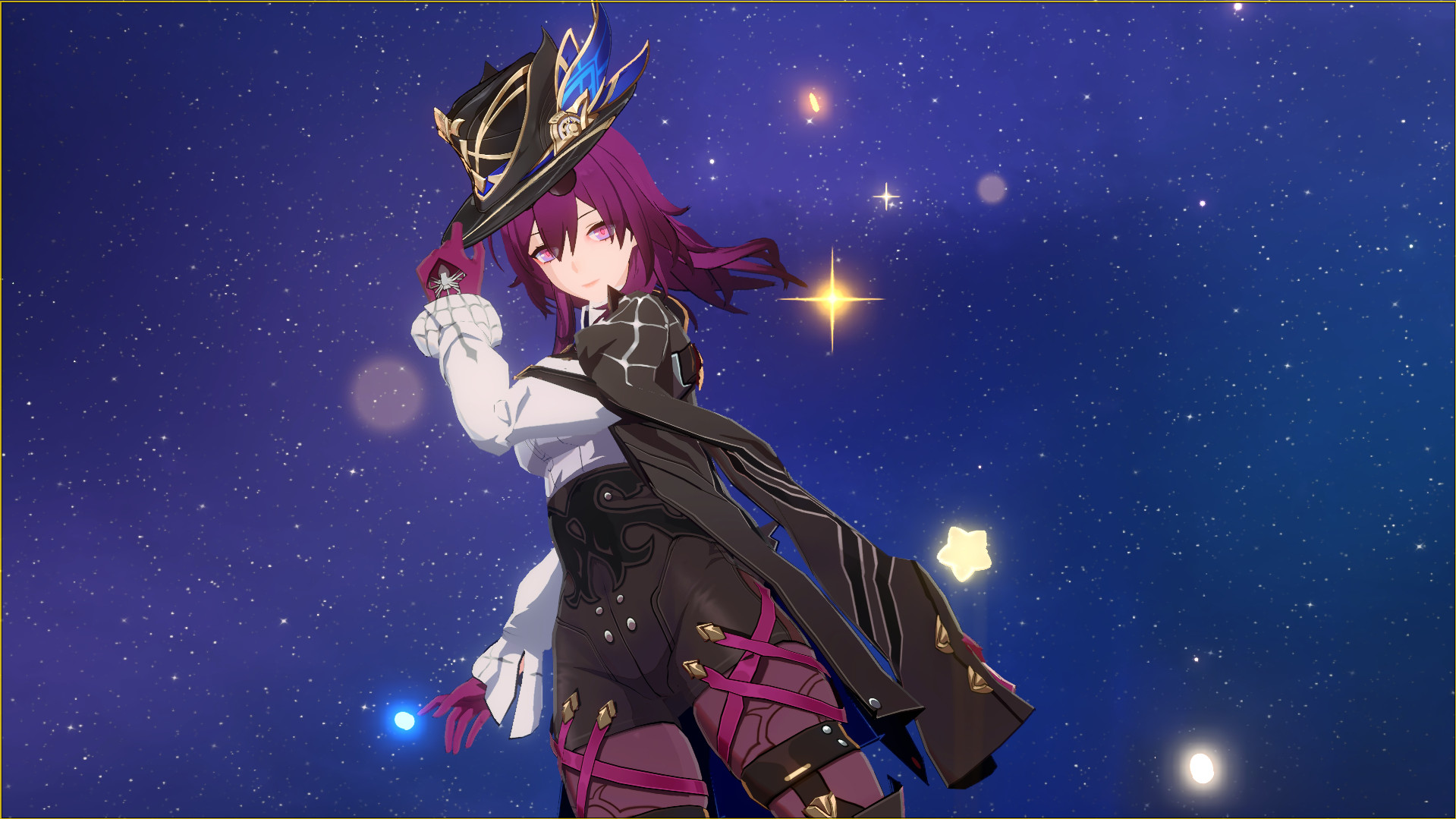 Stelle in mother's clothes + Blade Memi Mod for Honkai Star Rail | HSR Mods