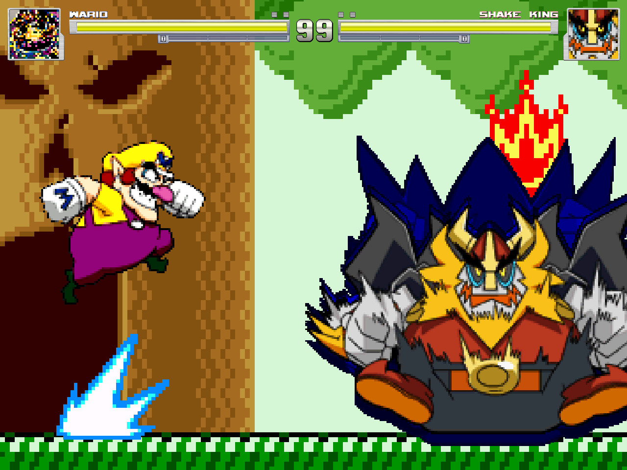 Shake King (Wario Land: Shake It!) Mod for M.U.G.E.N | MUGEN Mods