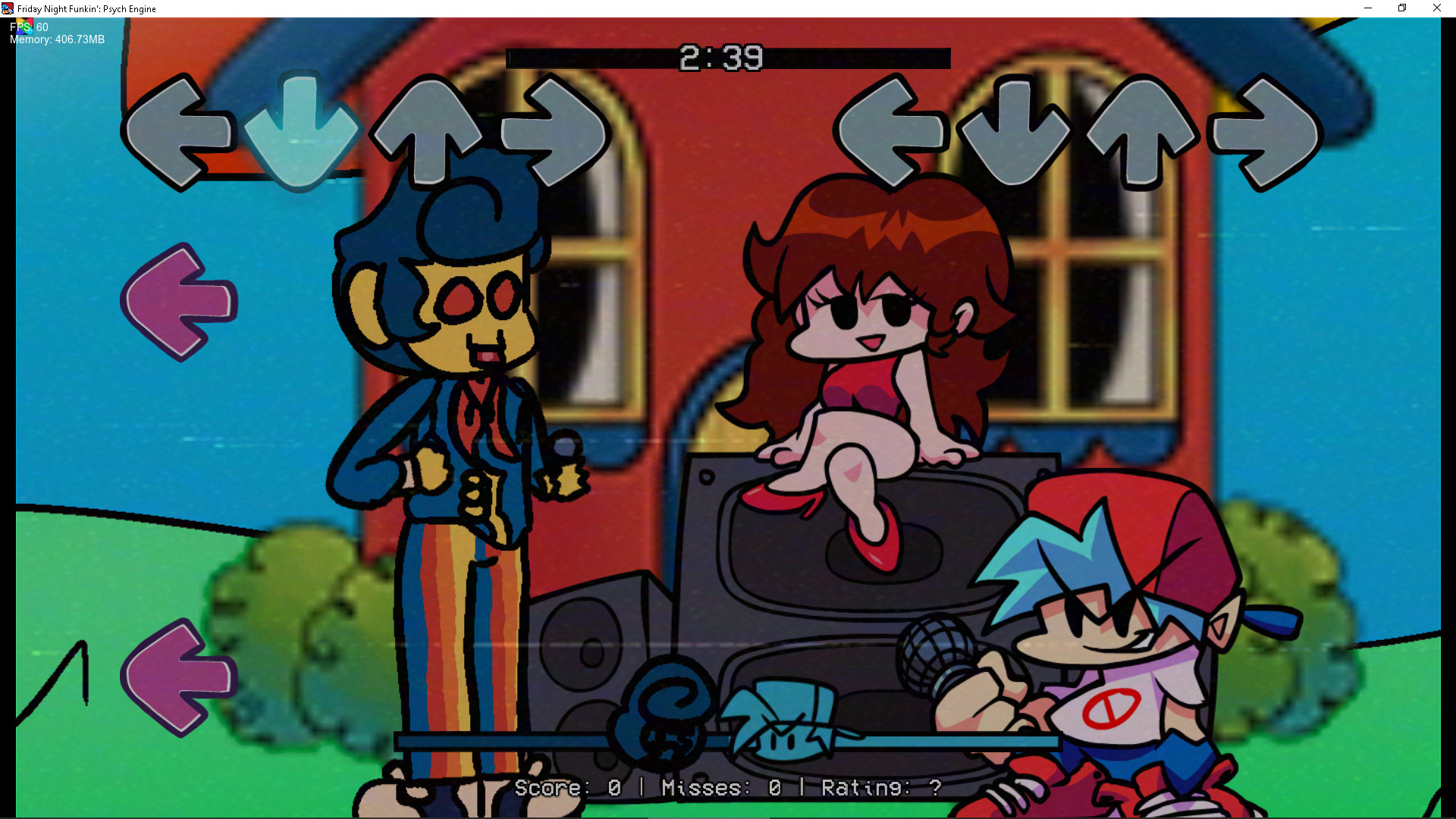 Welcome Home Vs. Wally Darling Mod for Friday Night Funkin' | FNF Mods