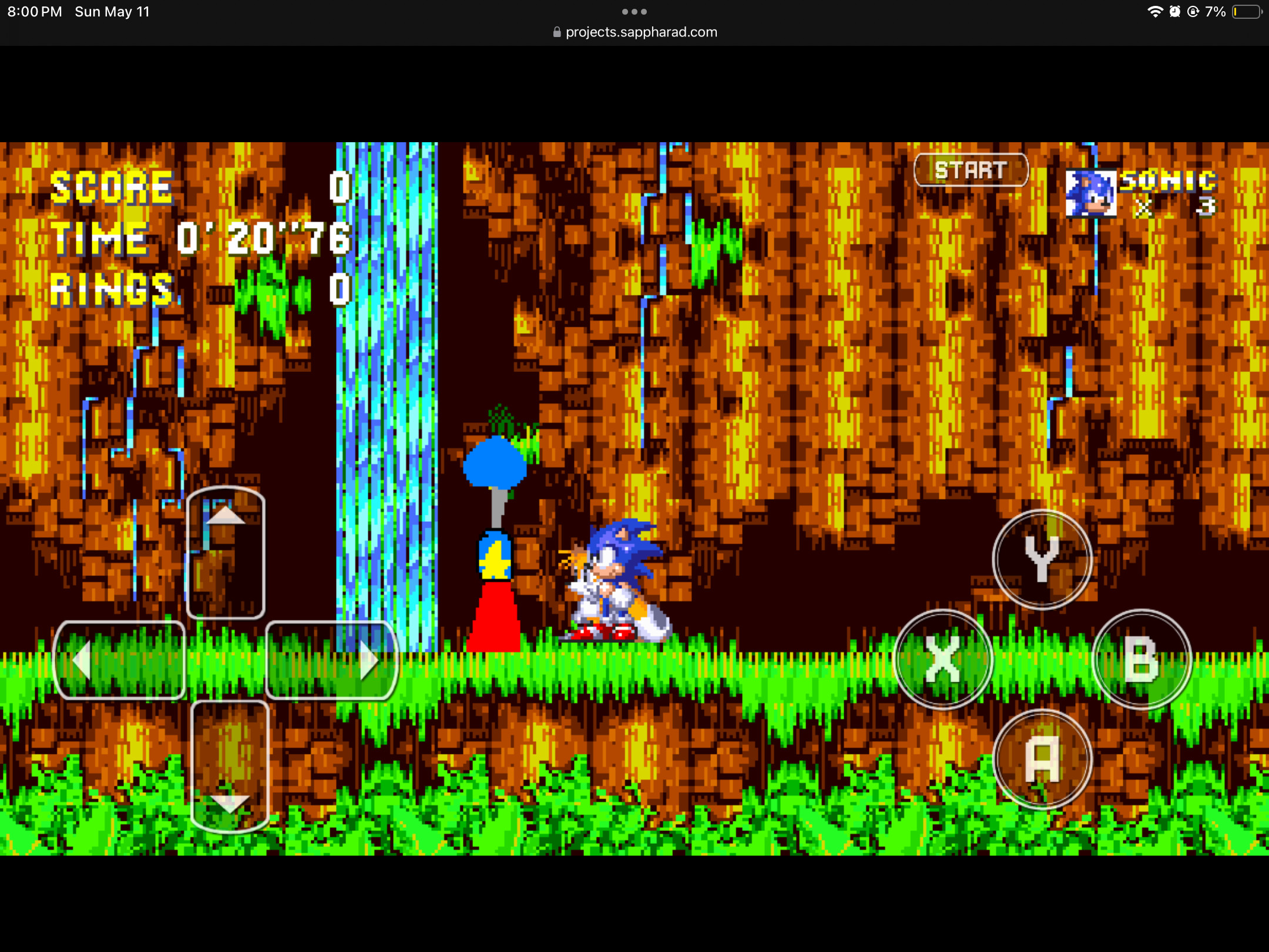 Crudely Drawn Checkpoints Mod for Sonic 3 A.I.R. | S3AIR Mods