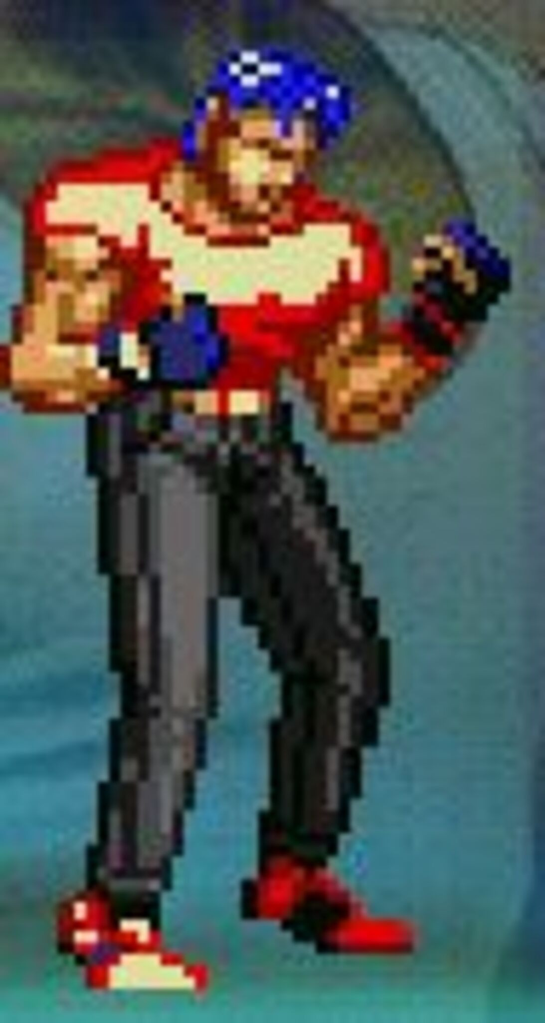 SOR2 Axel Blue Hair Mod for Streets of Rage 4 | SOR4 Mods