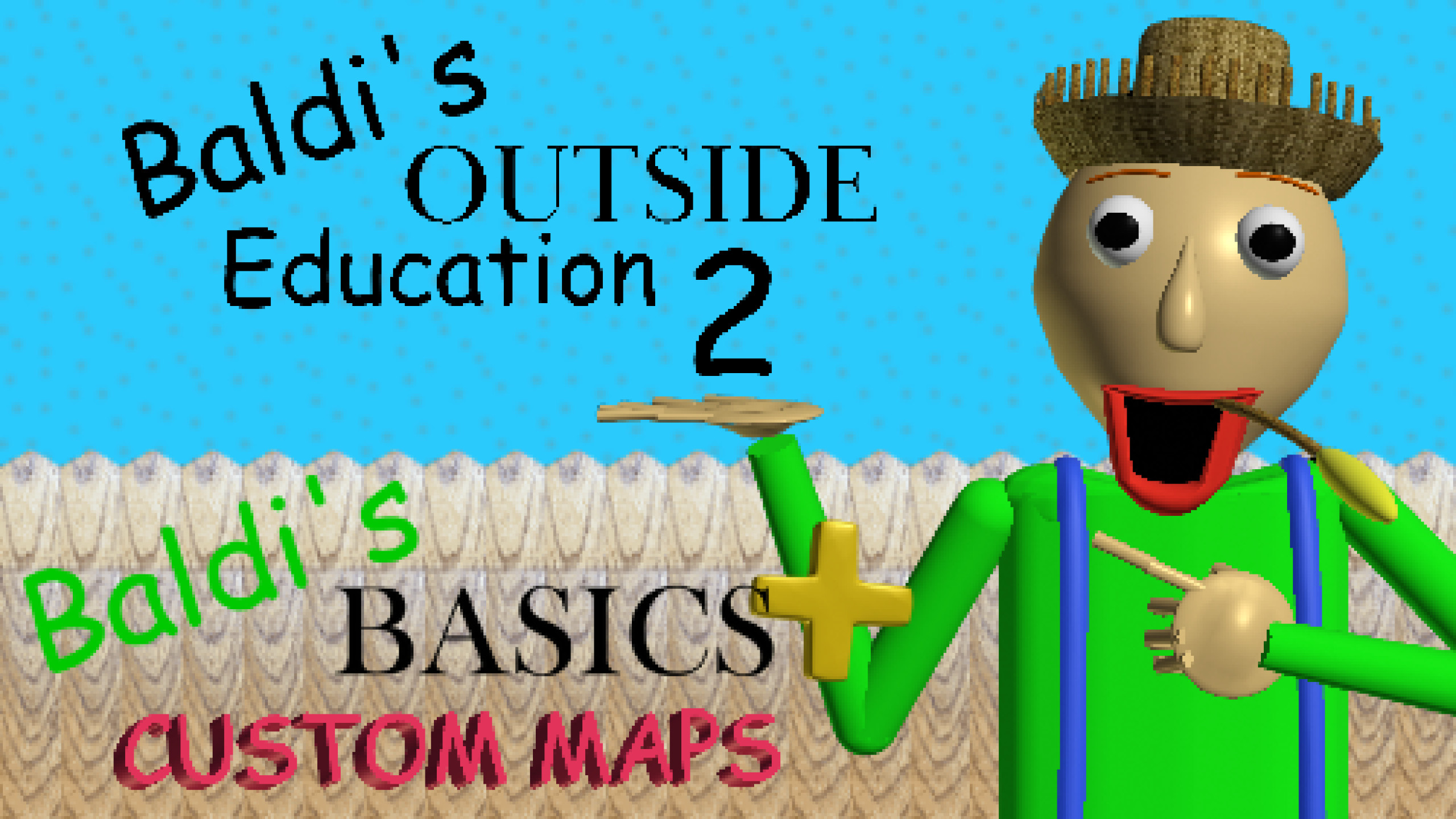 Baldi's Outside Education 2 (Custom Map Editor) Mod for Baldi's Basics | Baldi Mods