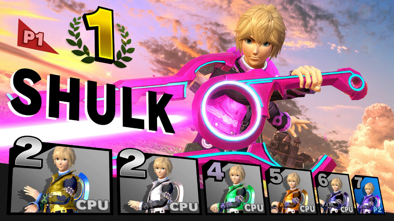 Akeru shulk recolors pack + effects Mod for Super Smash Bros. Ultimate | SSBU Mods