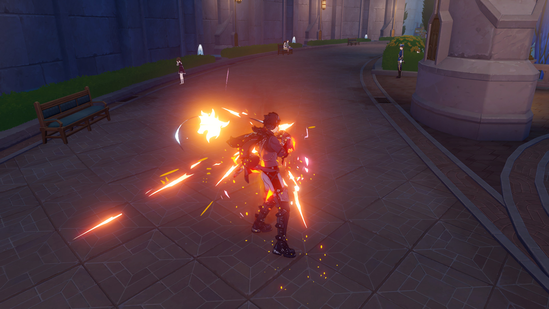 Pyro Wriothesley Effect Mod for Genshin Impact | GI Mods