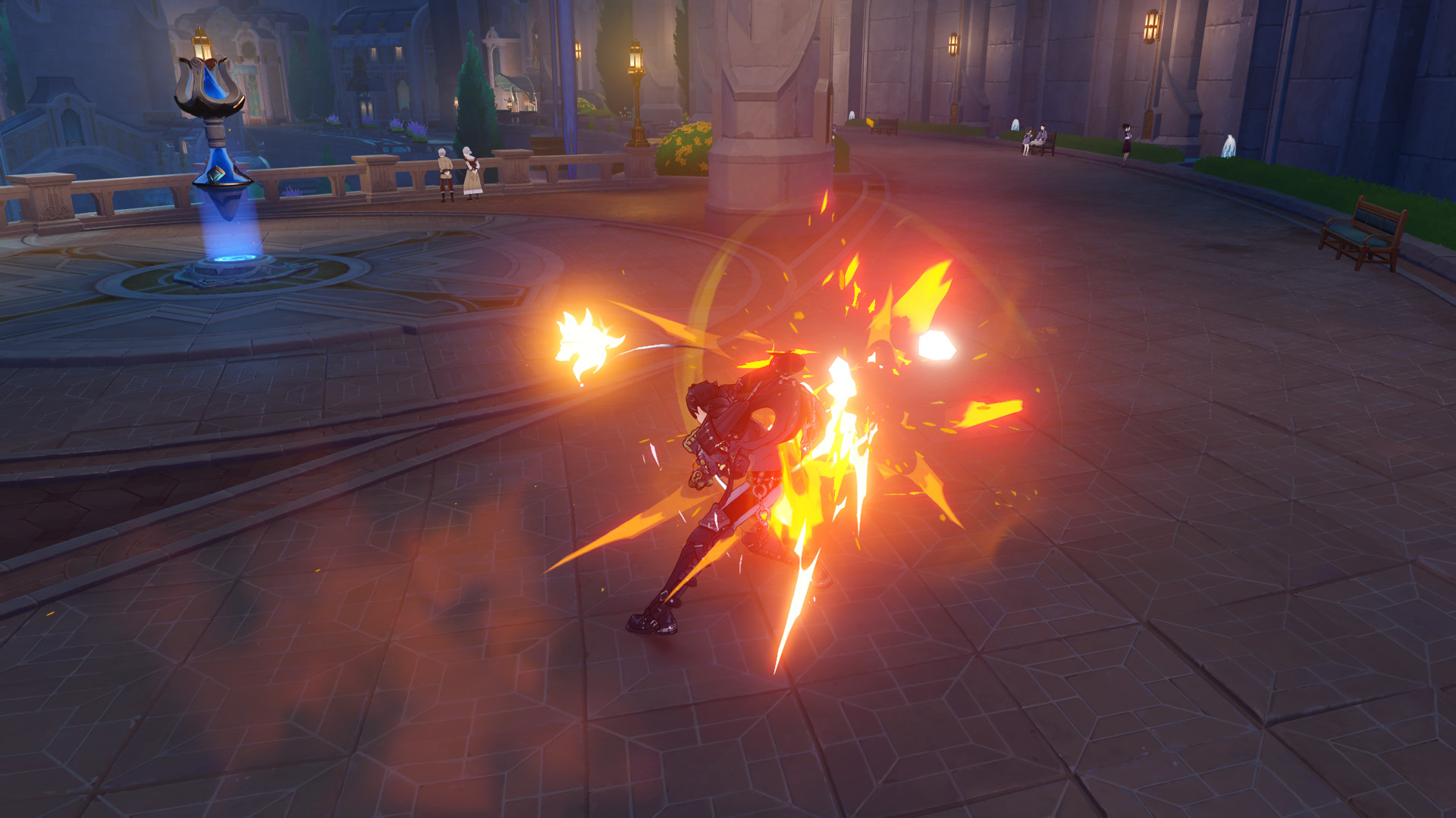 Pyro Wriothesley Effect Mod for Genshin Impact | GI Mods