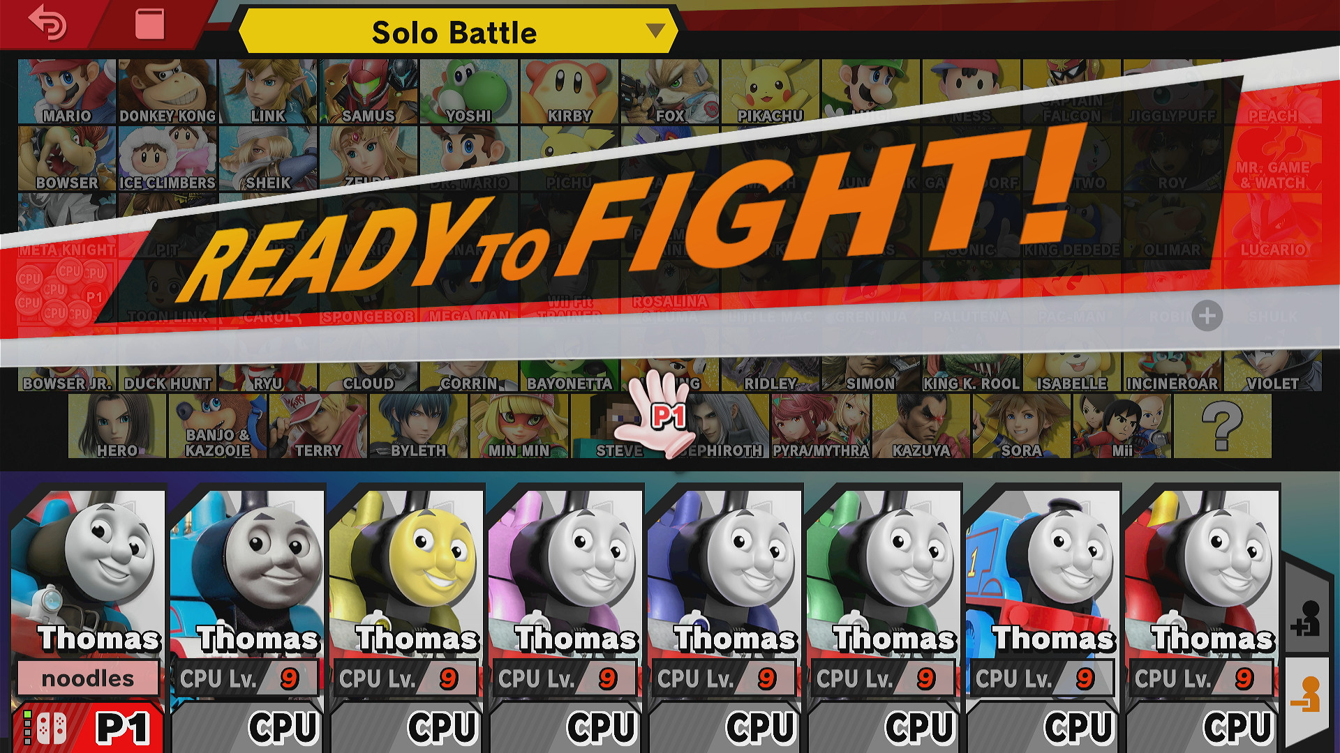Thomas The Tank Engine (DELUXE) Mod for Super Smash Bros. Ultimate ...