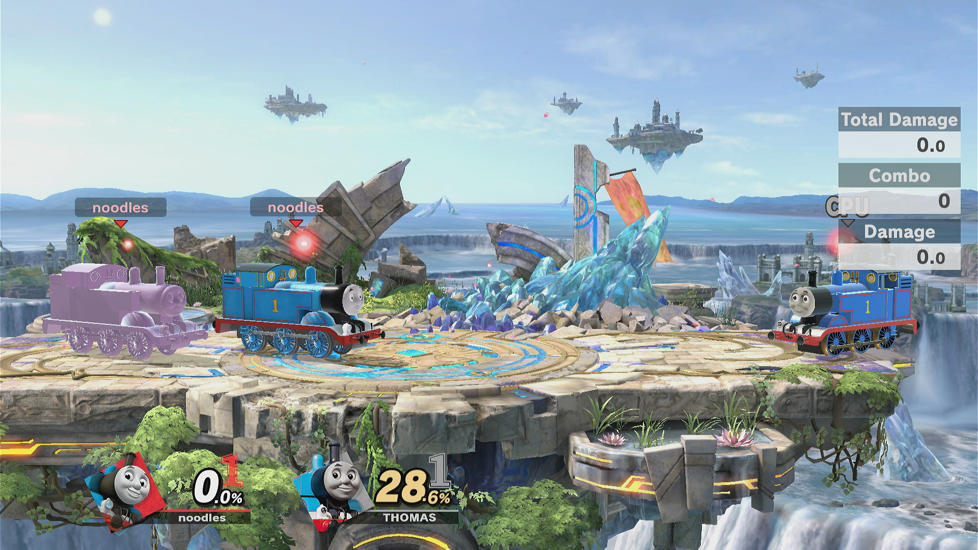Thomas The Tank Engine (DELUXE) Mod for Super Smash Bros. Ultimate ...