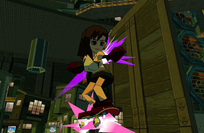 Low Poly Tifa (FF7) Mod for Bomb Rush Cyberfunk | BRC Mods