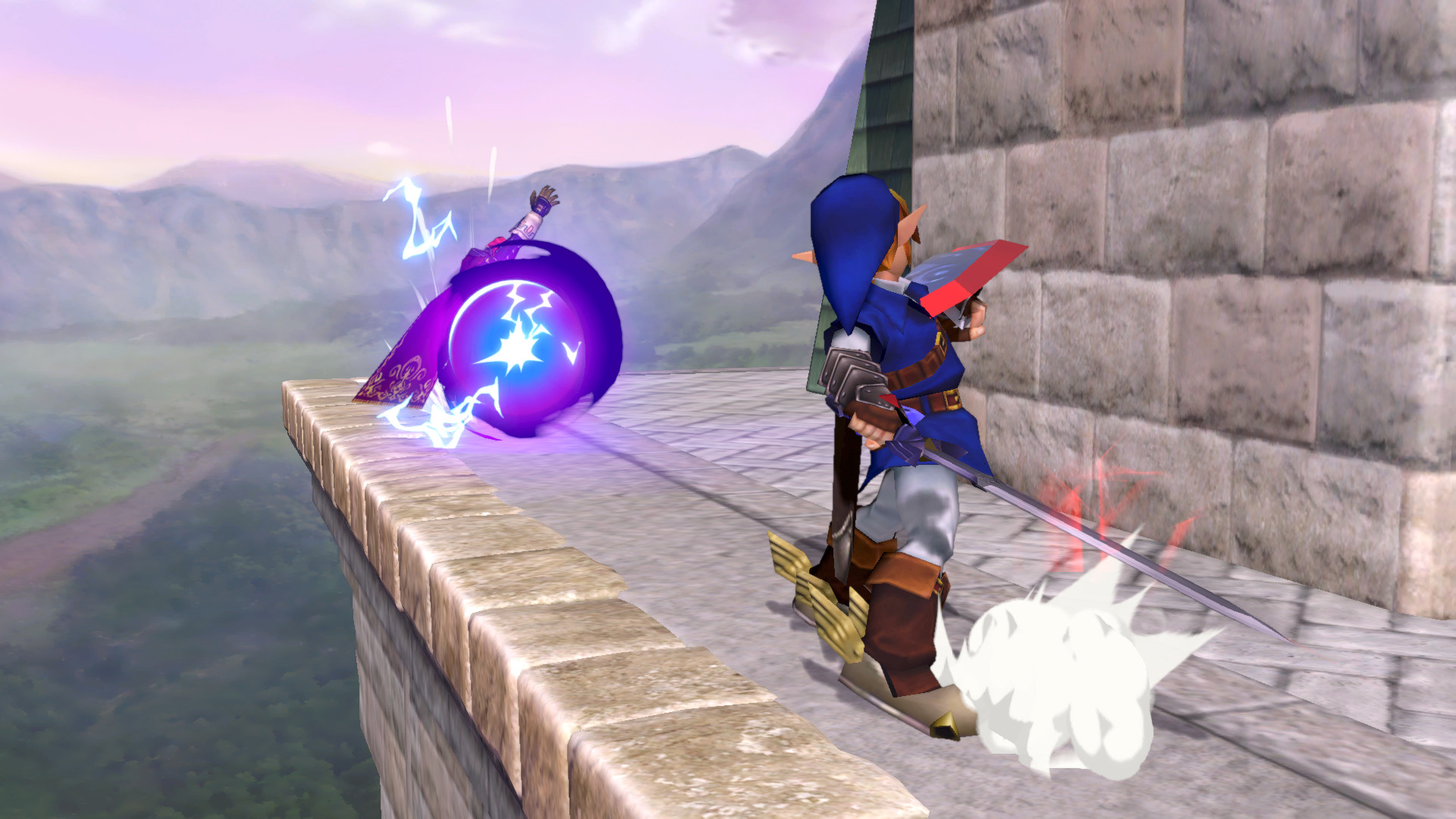 Lategame Ocarina of Time Link over Byleth Mod for Super Smash Bros ...