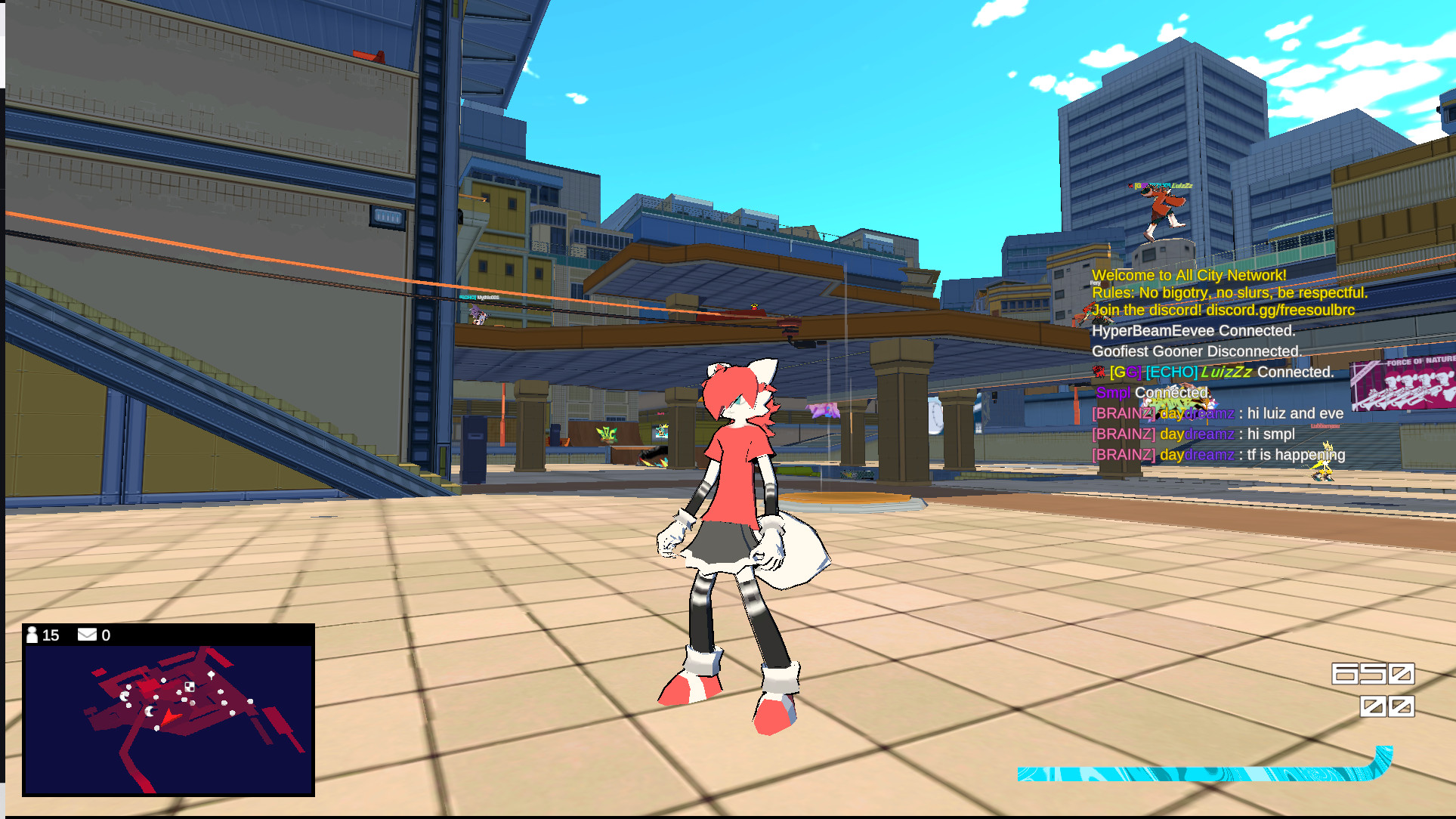 (OC Mod) Femme Silver "Mercury" Florent Mod for Bomb Rush Cyberfunk | BRC Mods