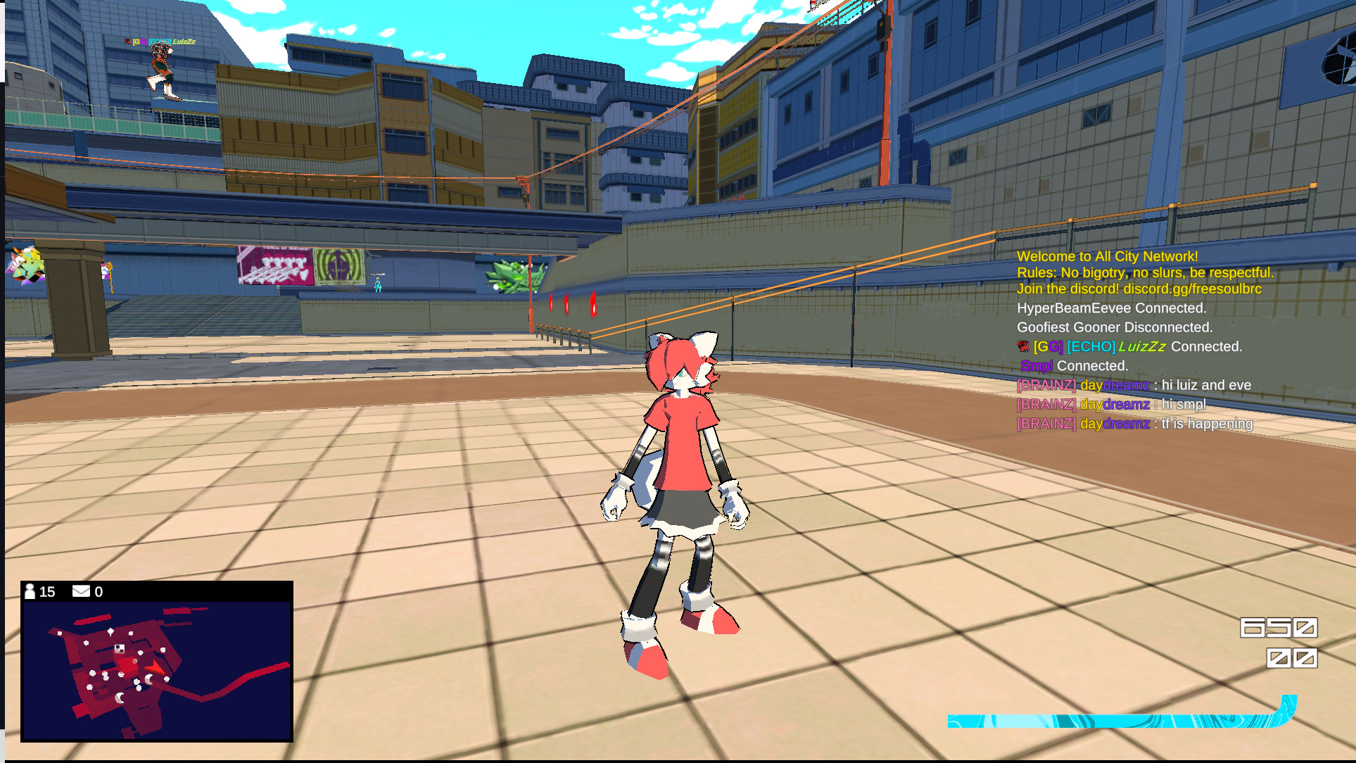 (OC Mod) Femme Silver "Mercury" Florent Mod for Bomb Rush Cyberfunk | BRC Mods