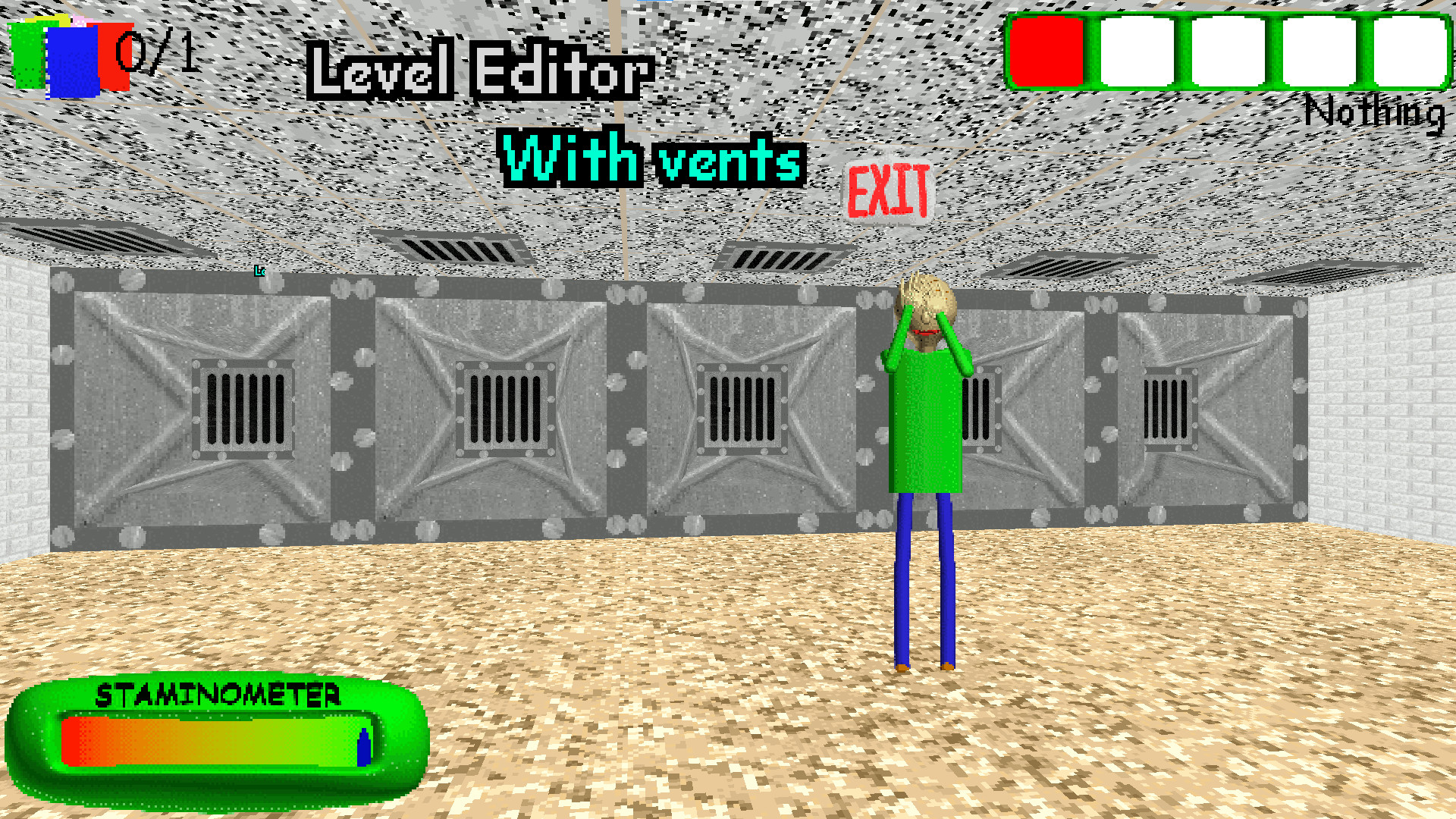 BB+ Level Editor with Vents & Level Types!(0.10.X) Mod for Baldi's Basics | Baldi Mods