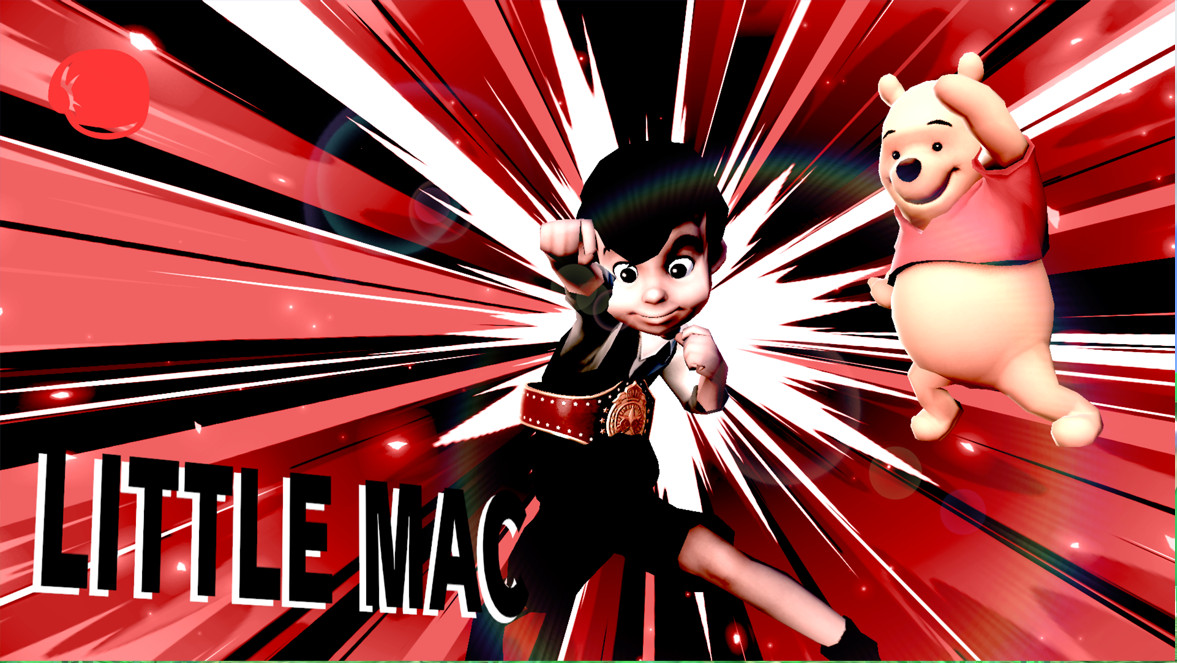 Disney | Christopher Robin over Little Mac Mod for Super Smash Bros ...