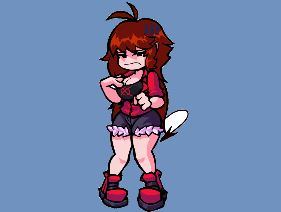 Camper GF over GF Mod for Friday Night Funkin' | FNF Mods