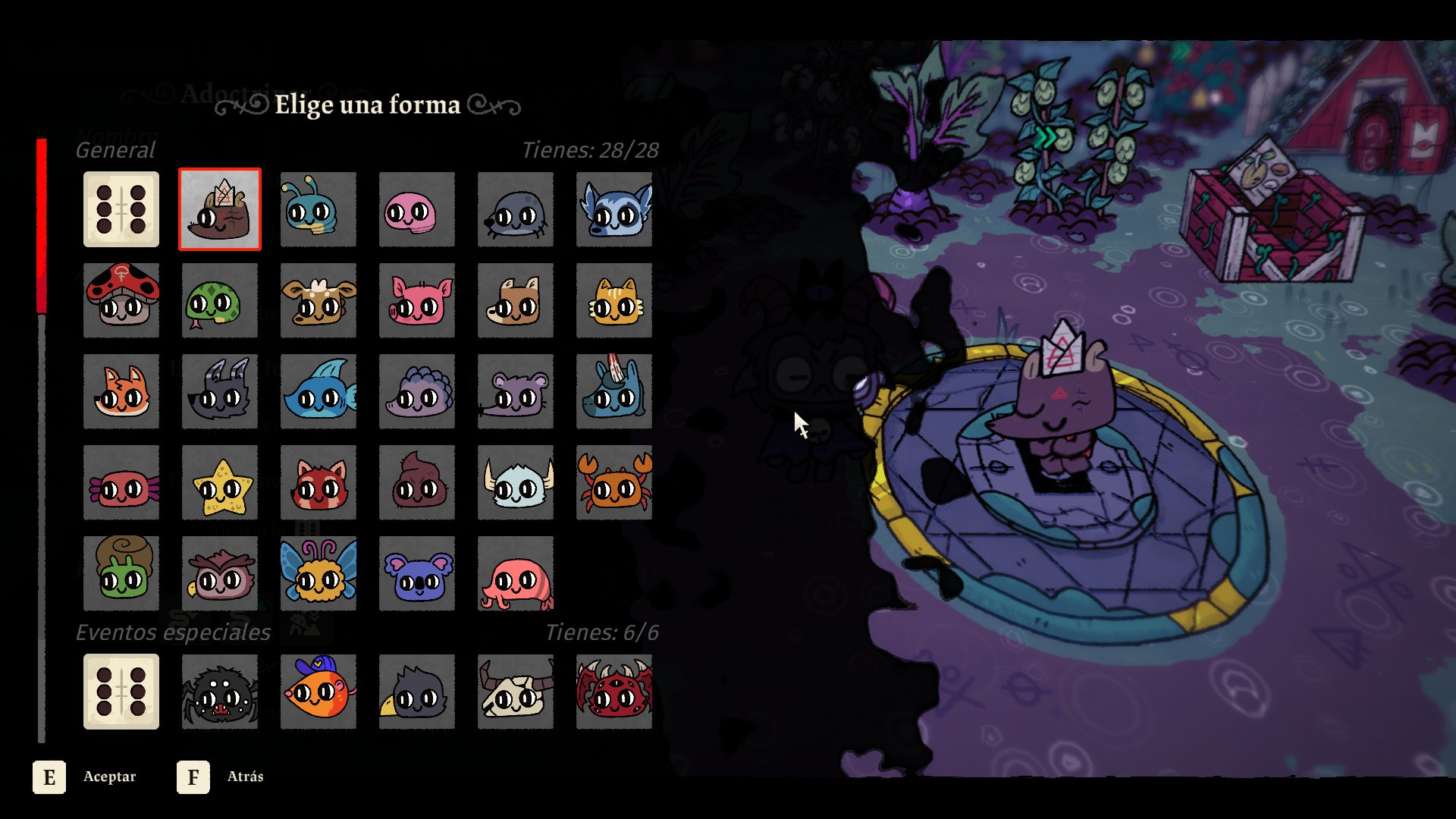 Ratau Follower Mod for Cult Of The Lamb | COTL Mods