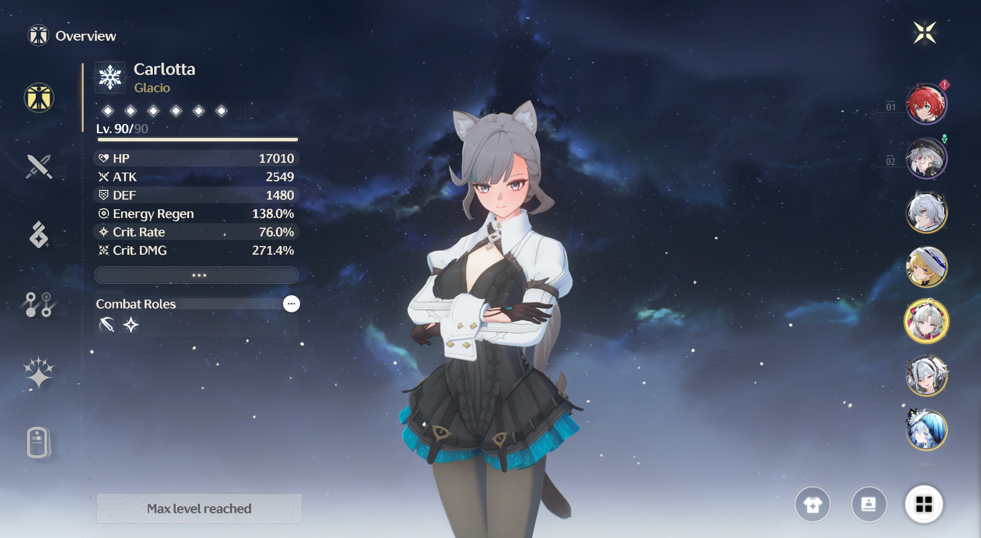 Lynette over charlotte Mod for Wuthering Waves | WuWa Mods