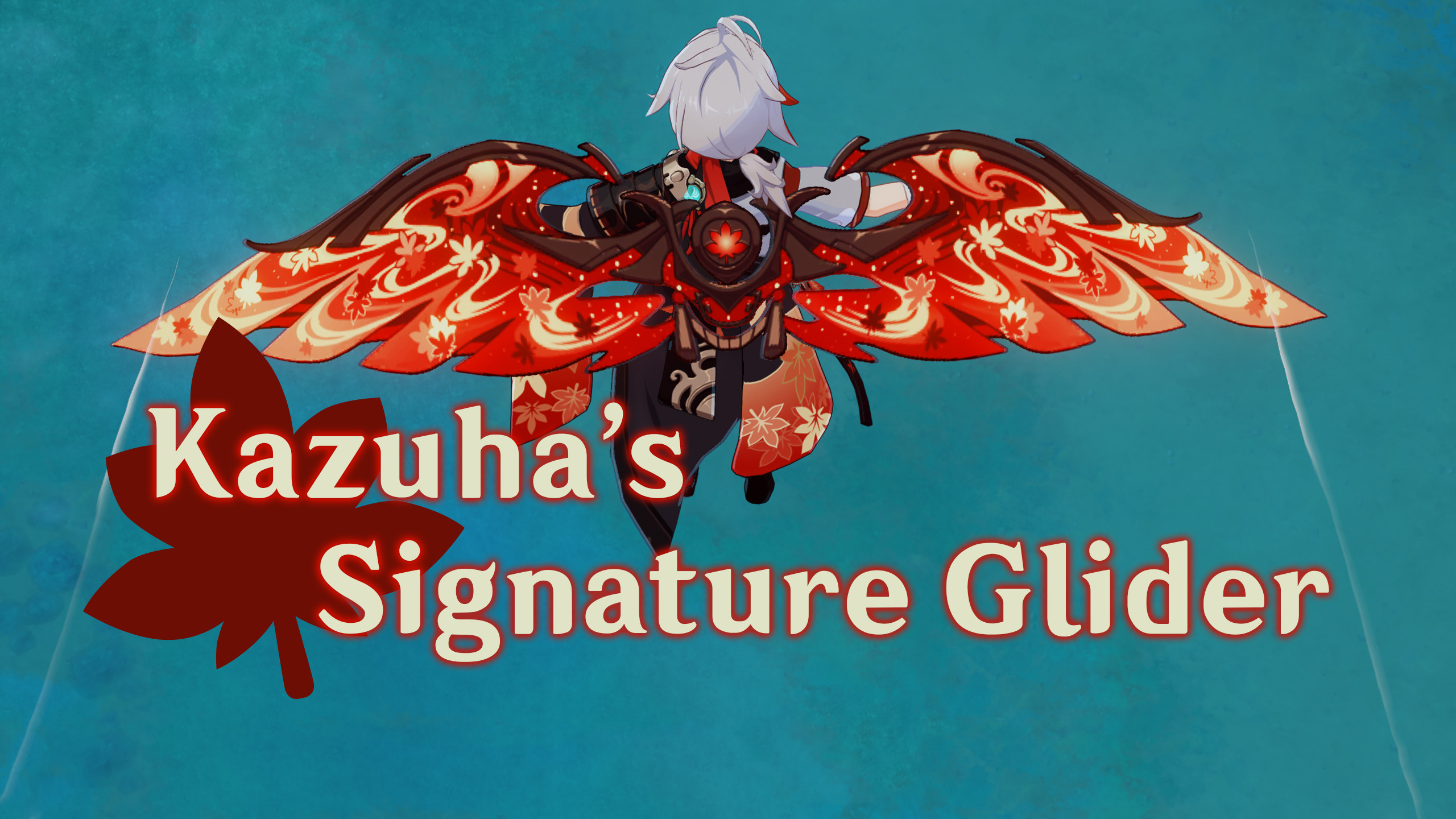 Kazuha's "Signature Glider" Mod for Genshin Impact | GI Mods