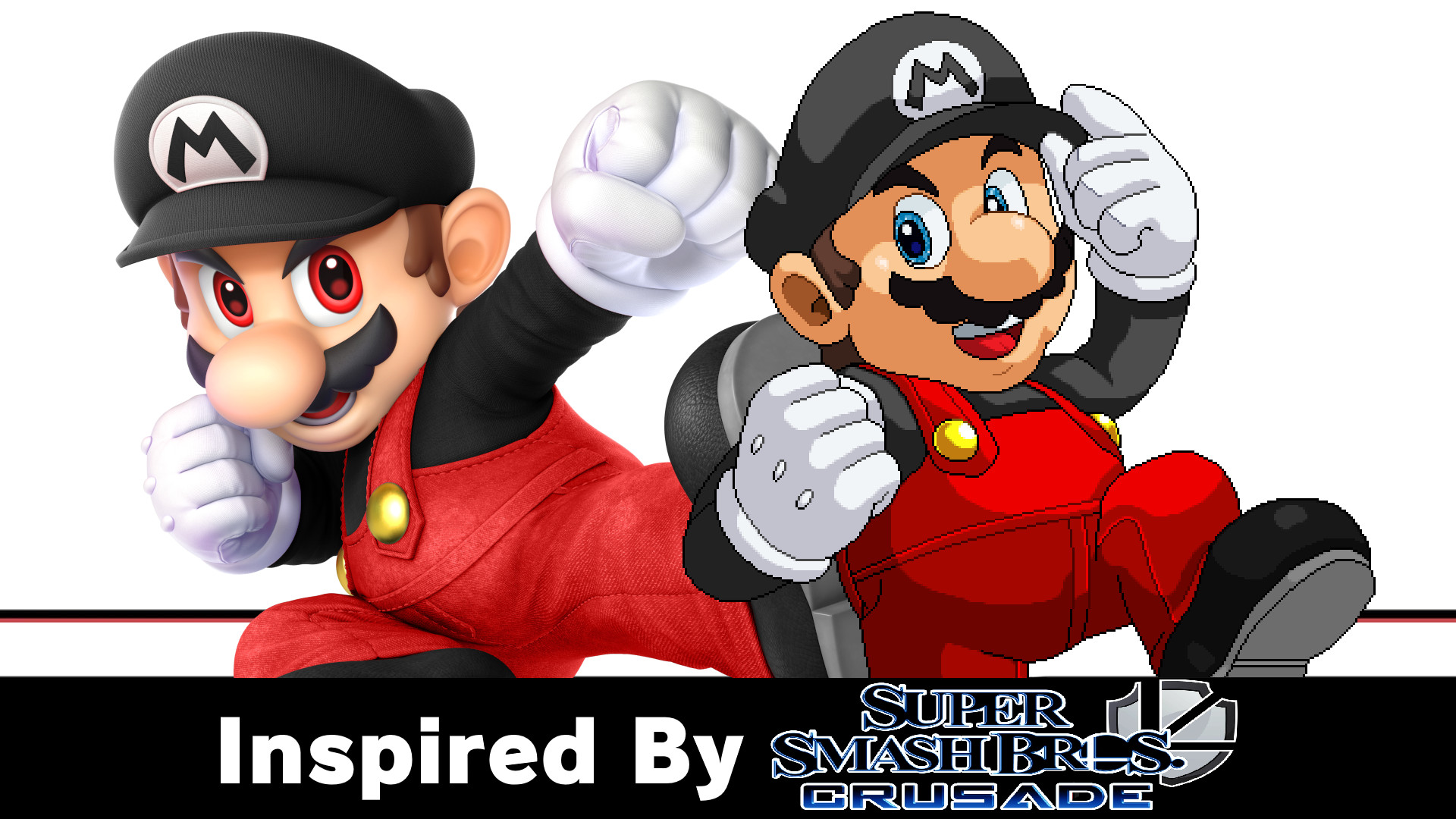 Red & Black Mario Mod for Super Smash Bros. Ultimate | SSBU Mods