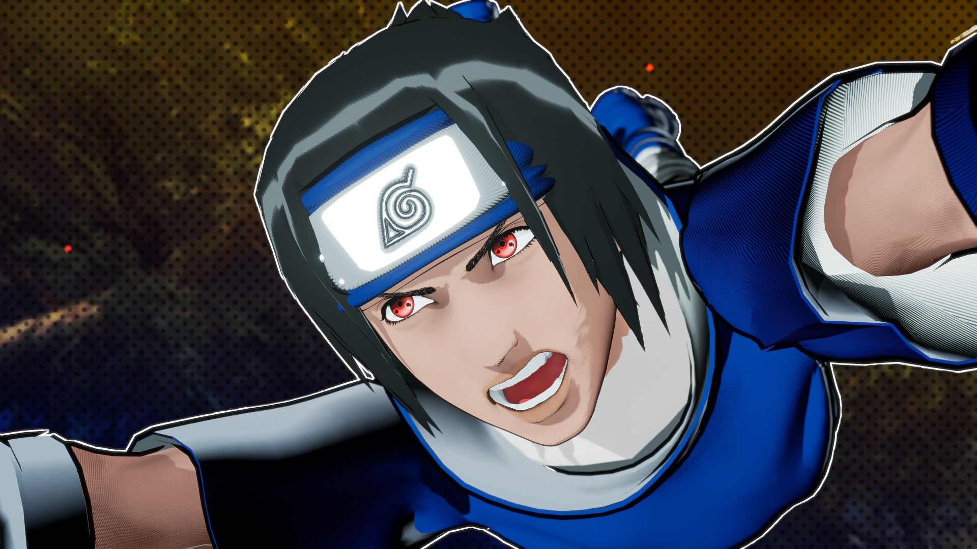 Sasuke Uchiha over Hokutomaru Mod for Fatal Fury: City of the Wolves ...