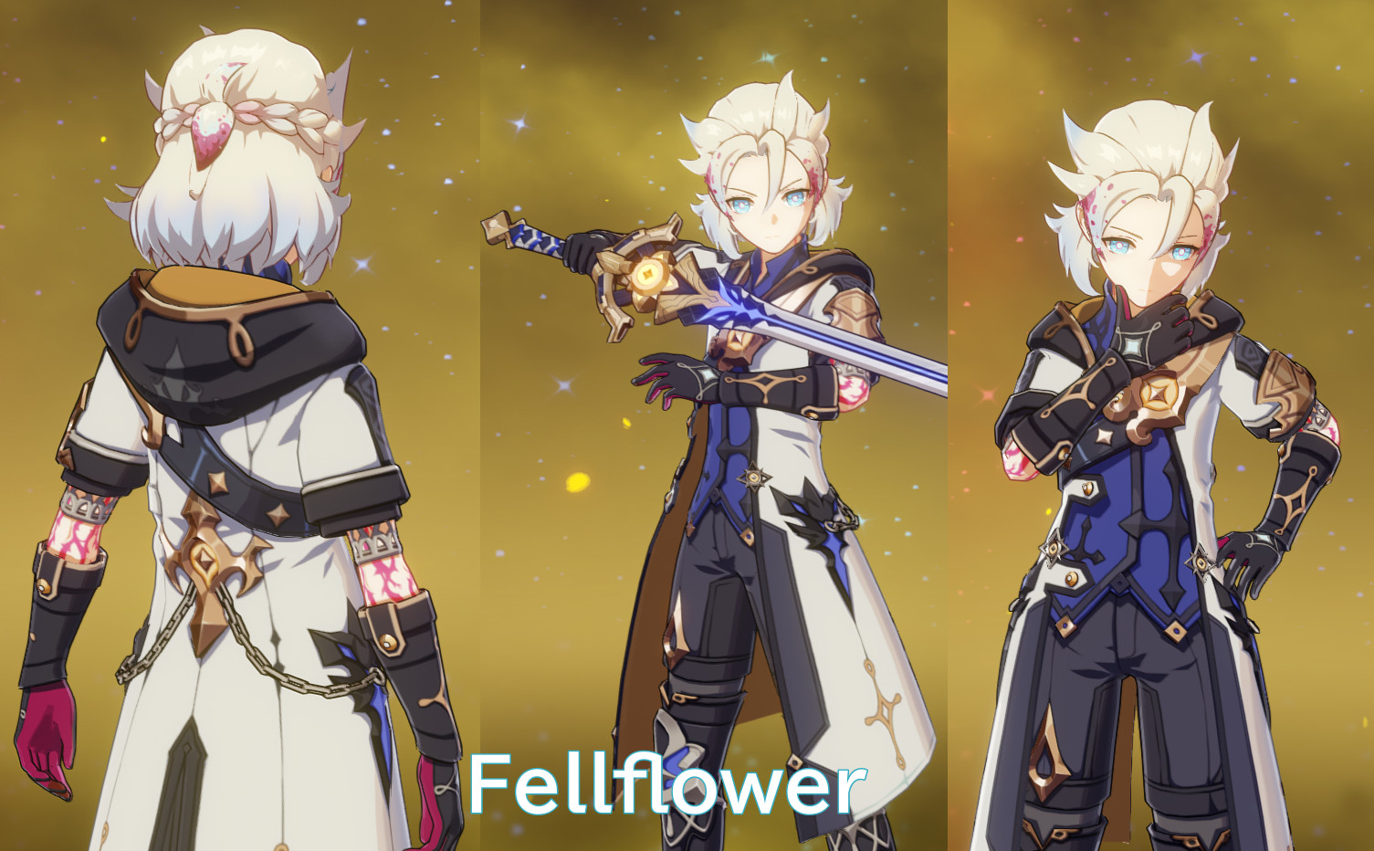 Albedo, Dorian and Fellflower all at once(+icons) Mod for Genshin ...