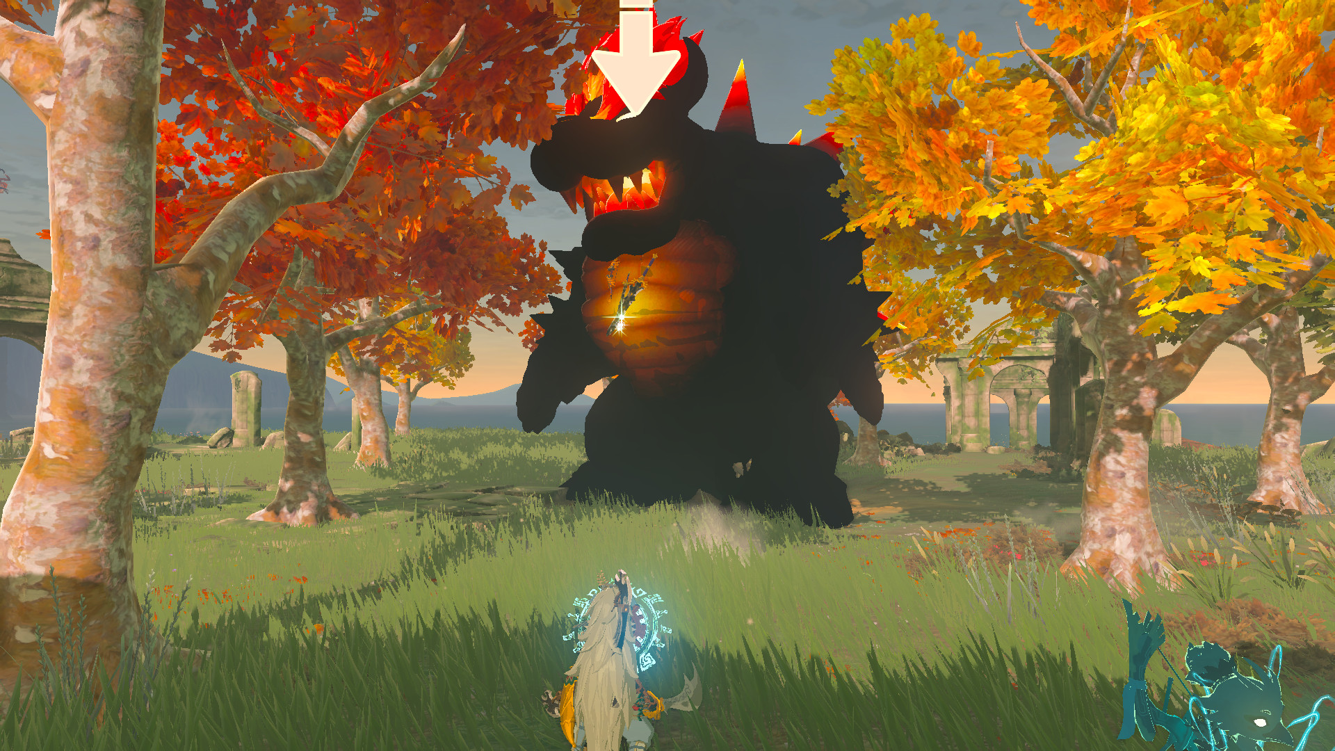 Fury Bowser Over Hinox Mod for The Legend of Zelda: Tears of the ...