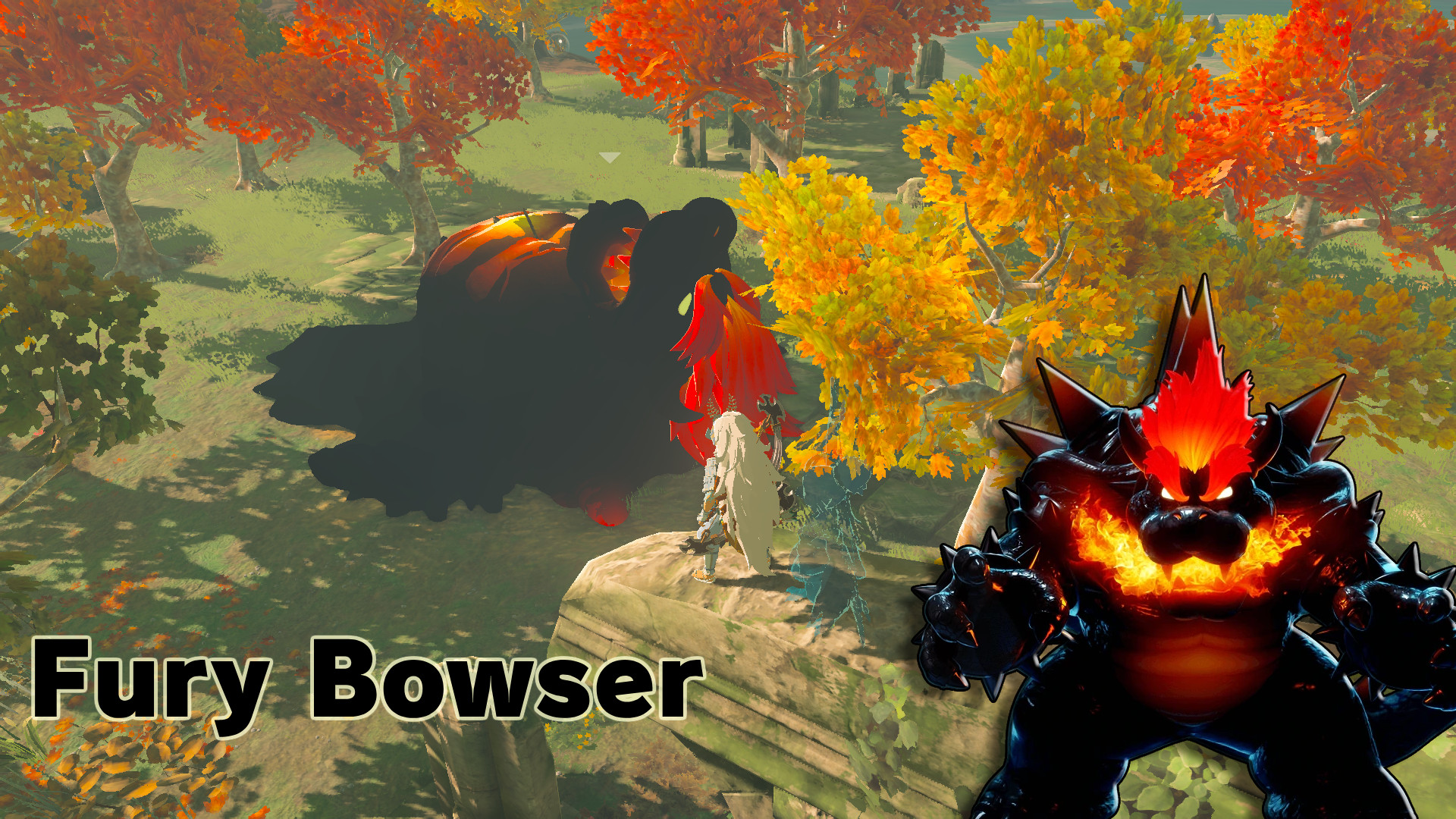 Fury Bowser Over Hinox Mod for The Legend of Zelda: Tears of the ...