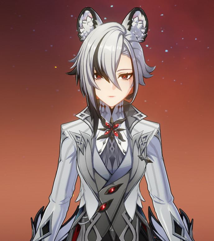 Snow Leopard Arlecchino Mod for Genshin Impact | GI Mods