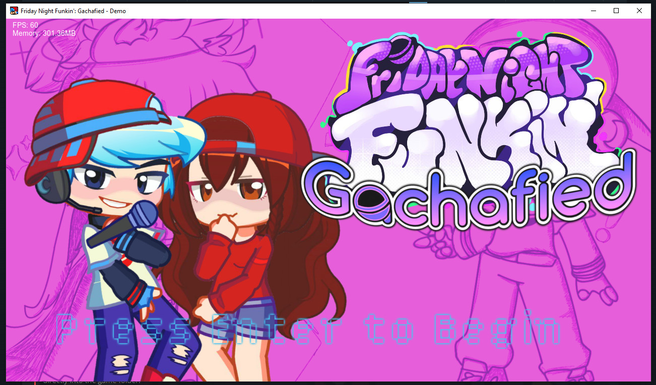 Friday Night Funkin': Gachafied Mod for Friday Night Funkin' | FNF Mods