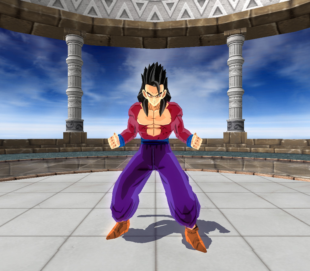 Gohan - Super Saiyan 4 Mod for Dragon Ball Z: Budokai Tenkaichi 3 | BT3 ...