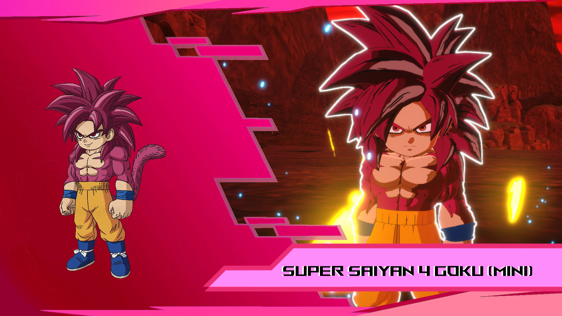 Goku (Mini) - Super Saiyan 4 Mod for Dragon Ball: Sparking! ZERO | DBSZ ...