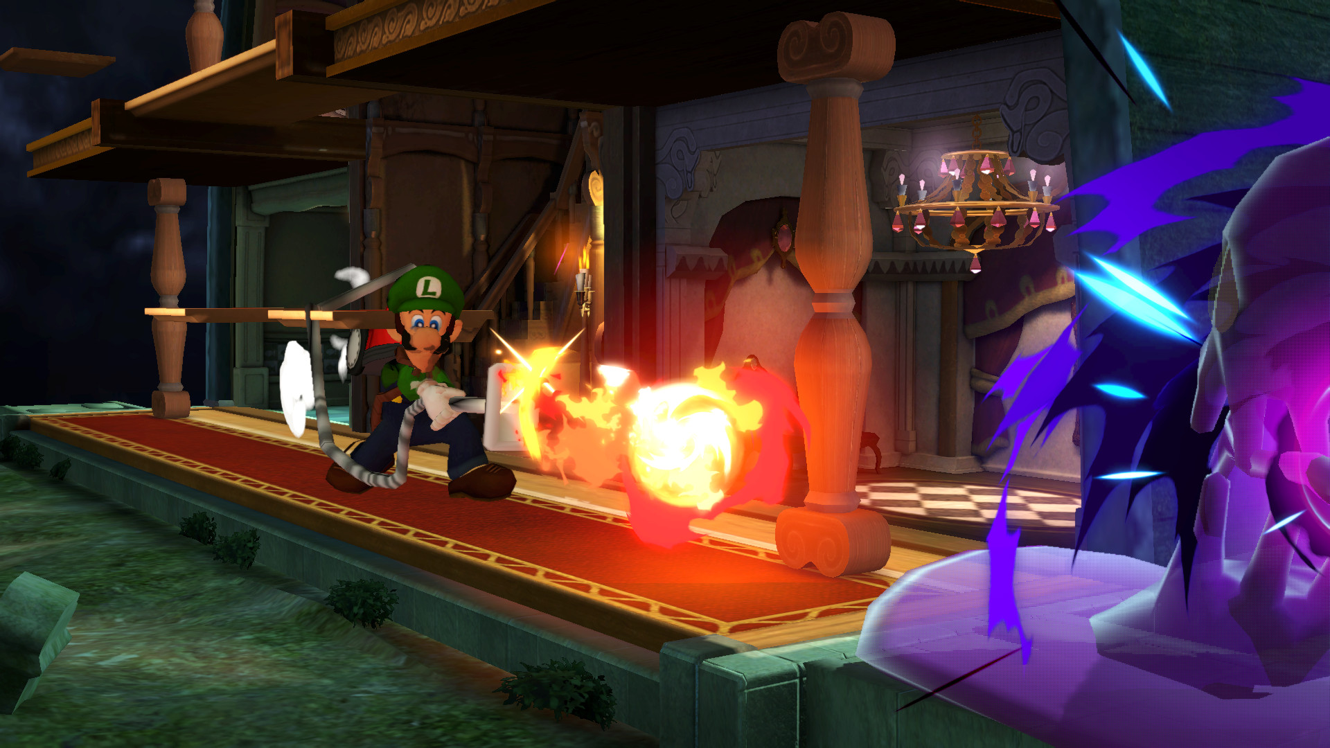 Poltergust Luigi (Luigi's Mansion) over Sora Mod for Super Smash Bros ...