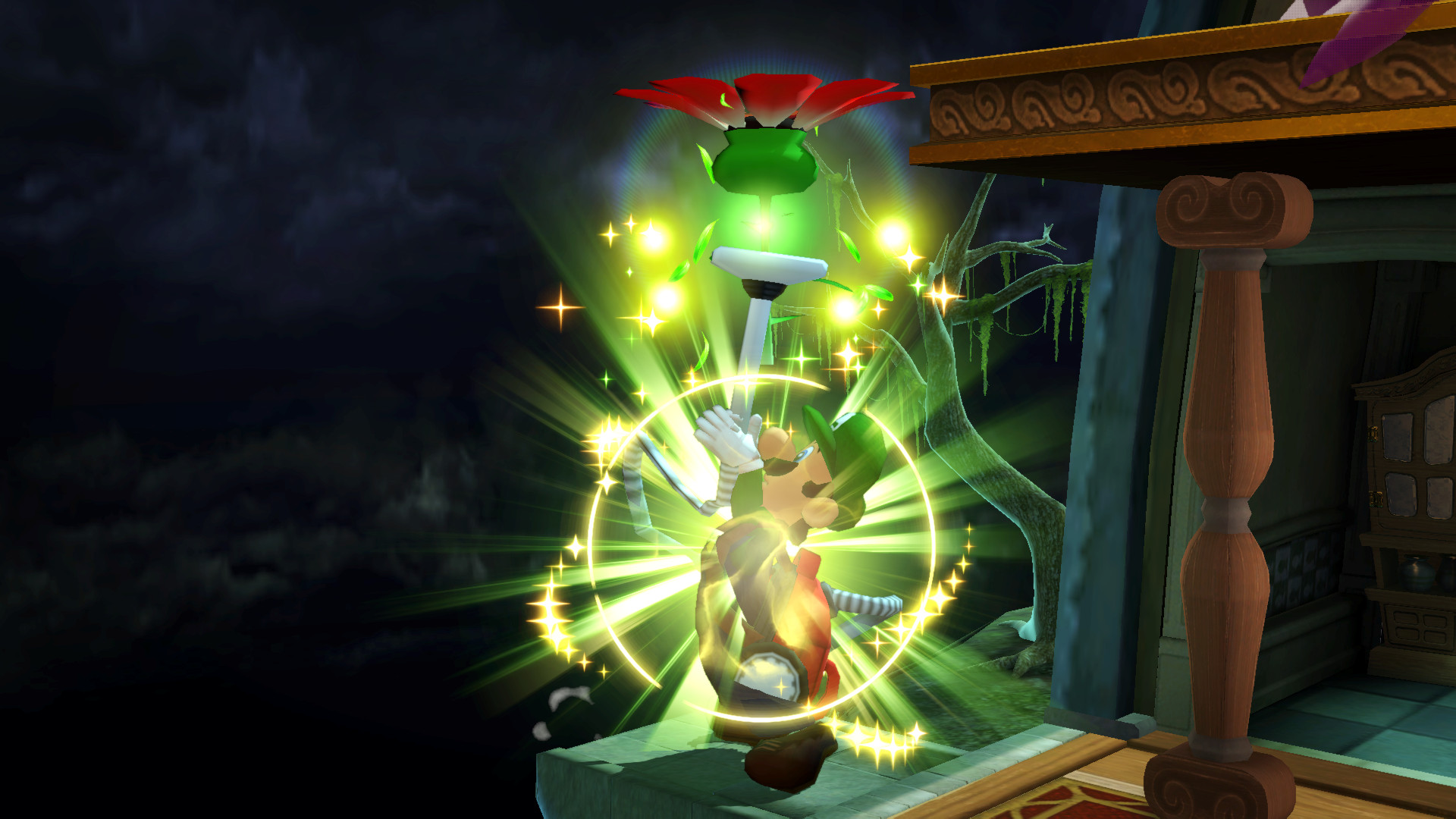 Poltergust Luigi (Luigi's Mansion) over Sora Mod for Super Smash Bros ...