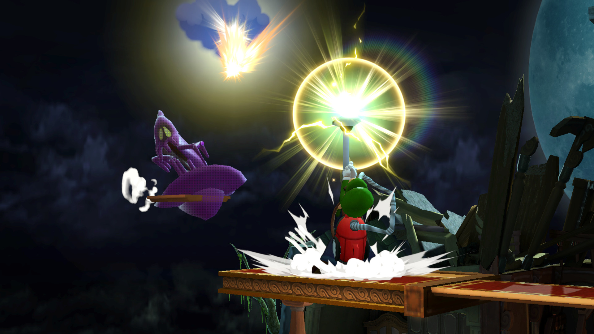 Poltergust Luigi (Luigi's Mansion) over Sora Mod for Super Smash Bros ...