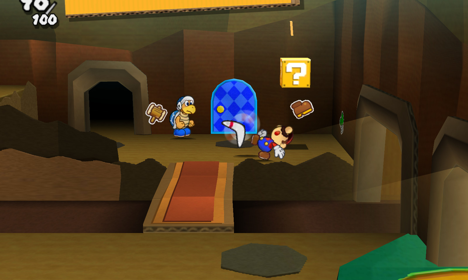 Old damage animation Mod for Paper Mario: Sticker Star | PMSS Mods