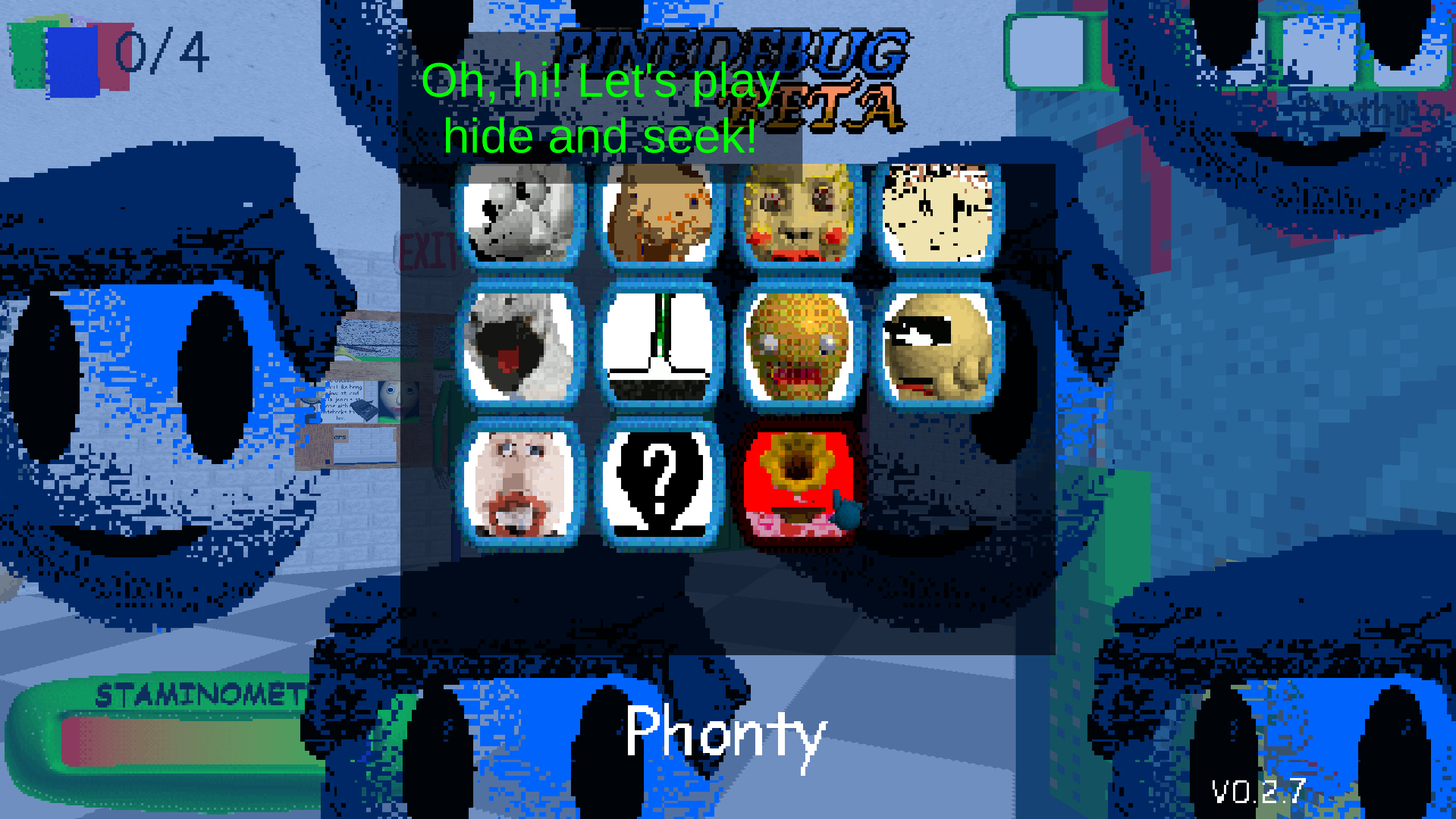 (0.11.X) Phonty in BB+ Mod for Baldi's Basics | Baldi Mods