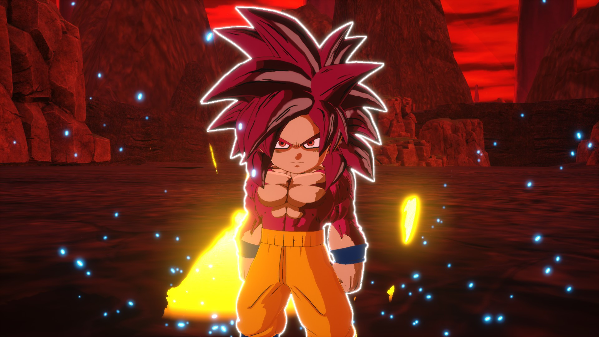 Goku (Mini) - Super Saiyan 4 Mod for Dragon Ball: Sparking! ZERO | DBSZ ...