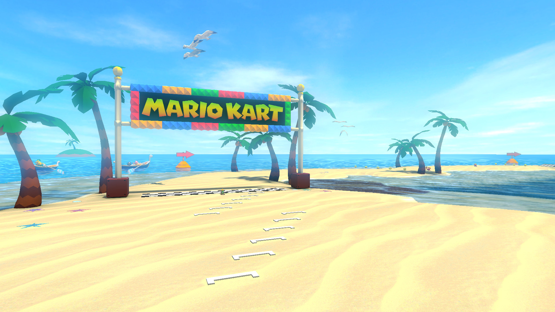 SNES Koopa Beach 1 Mod for Mario Kart 8 Deluxe | MK8D Mods