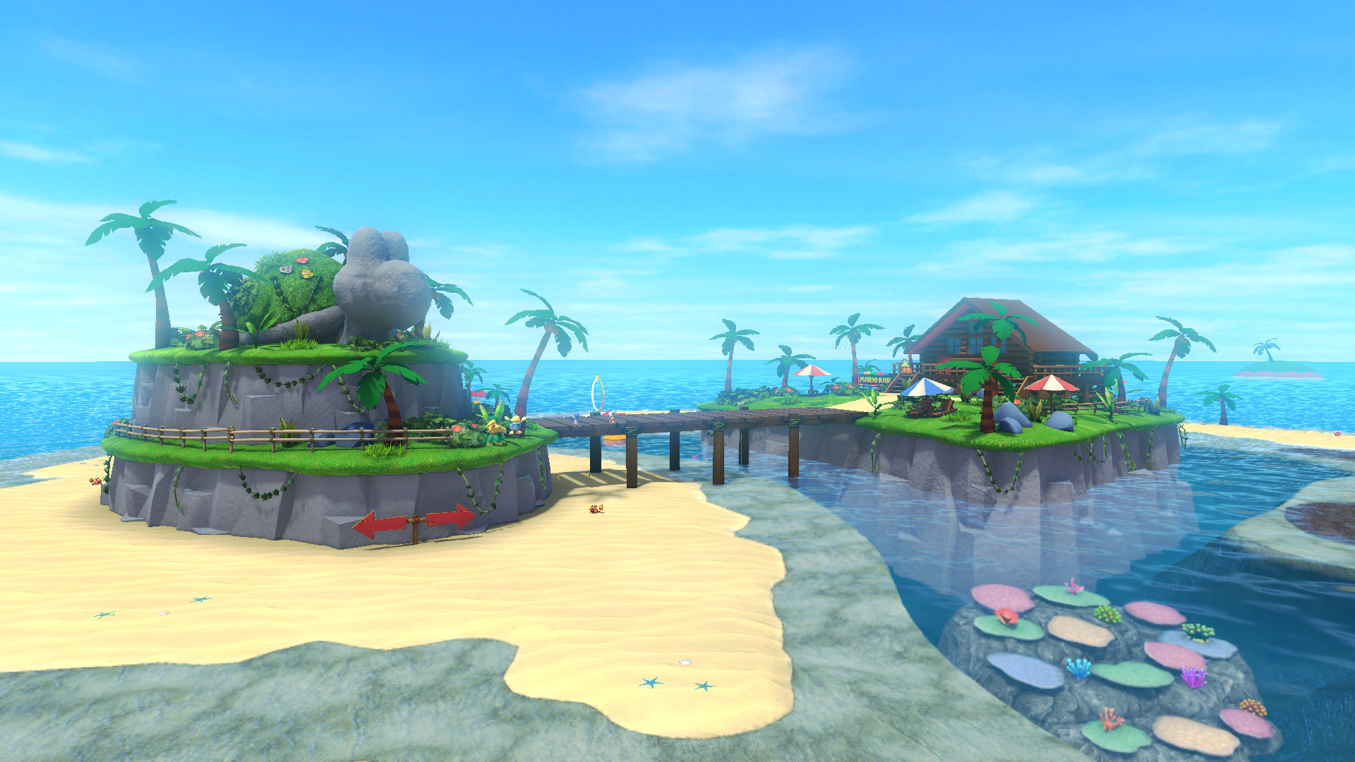 SNES Koopa Beach 1 Mod for Mario Kart 8 Deluxe | MK8D Mods