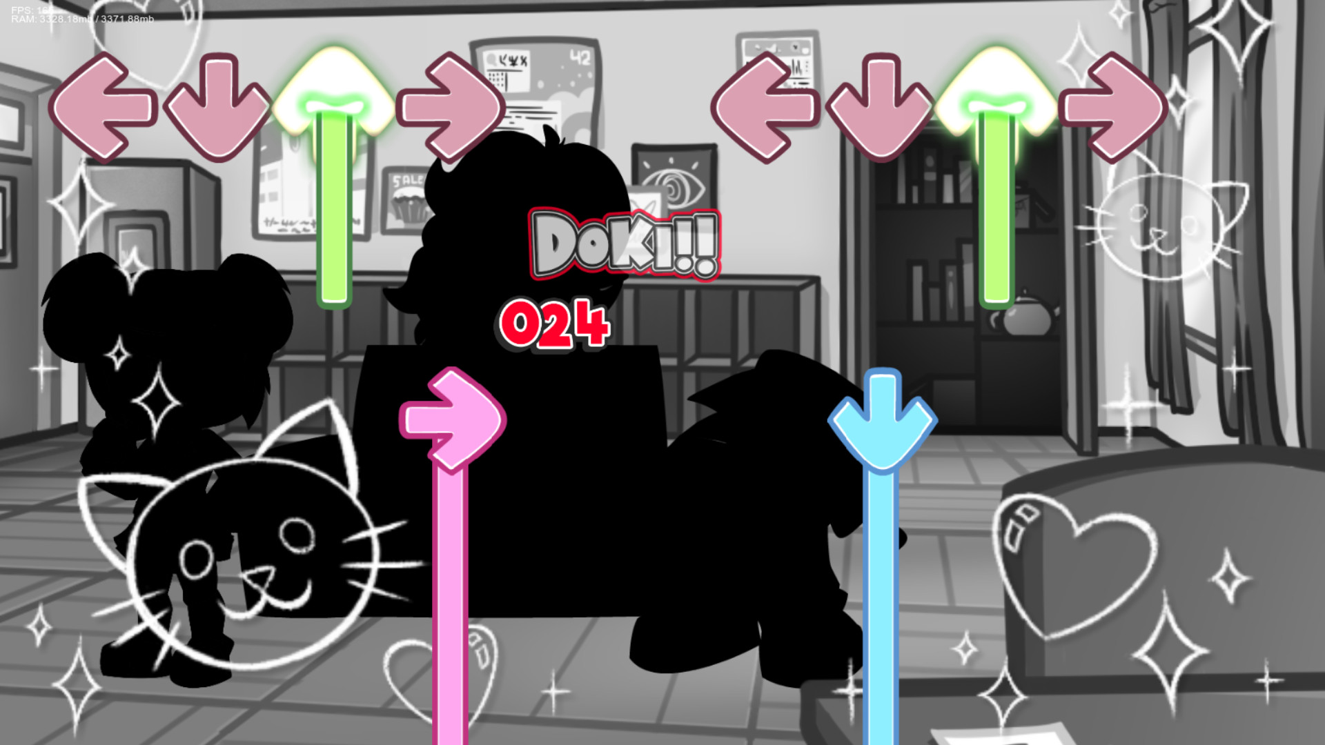 Doki Doki Takeover! - BAD ENDING V-Slice Port Mod for Friday Night ...