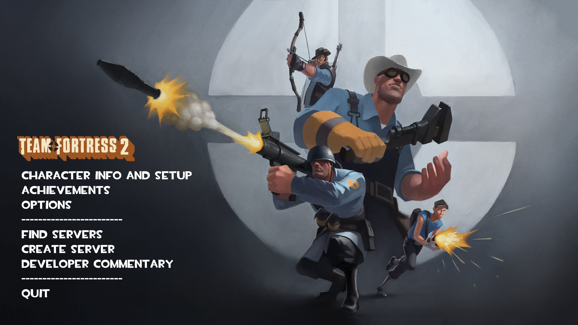 Classic HD Main Menu Backgrounds Mod for Team Fortress 2: Gold Rush ...