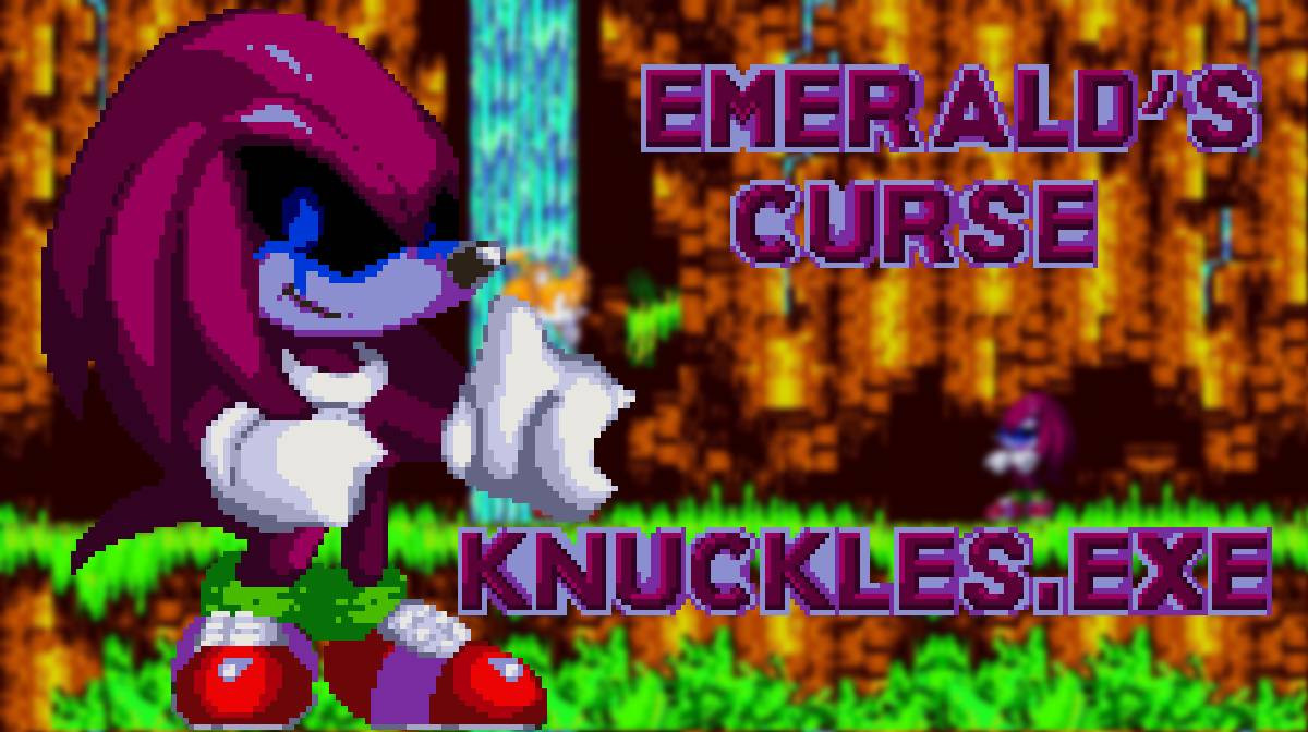 Emerald's Curse Knuckles.exe Over Knuckles Mod for Sonic 3 A.I.R ...