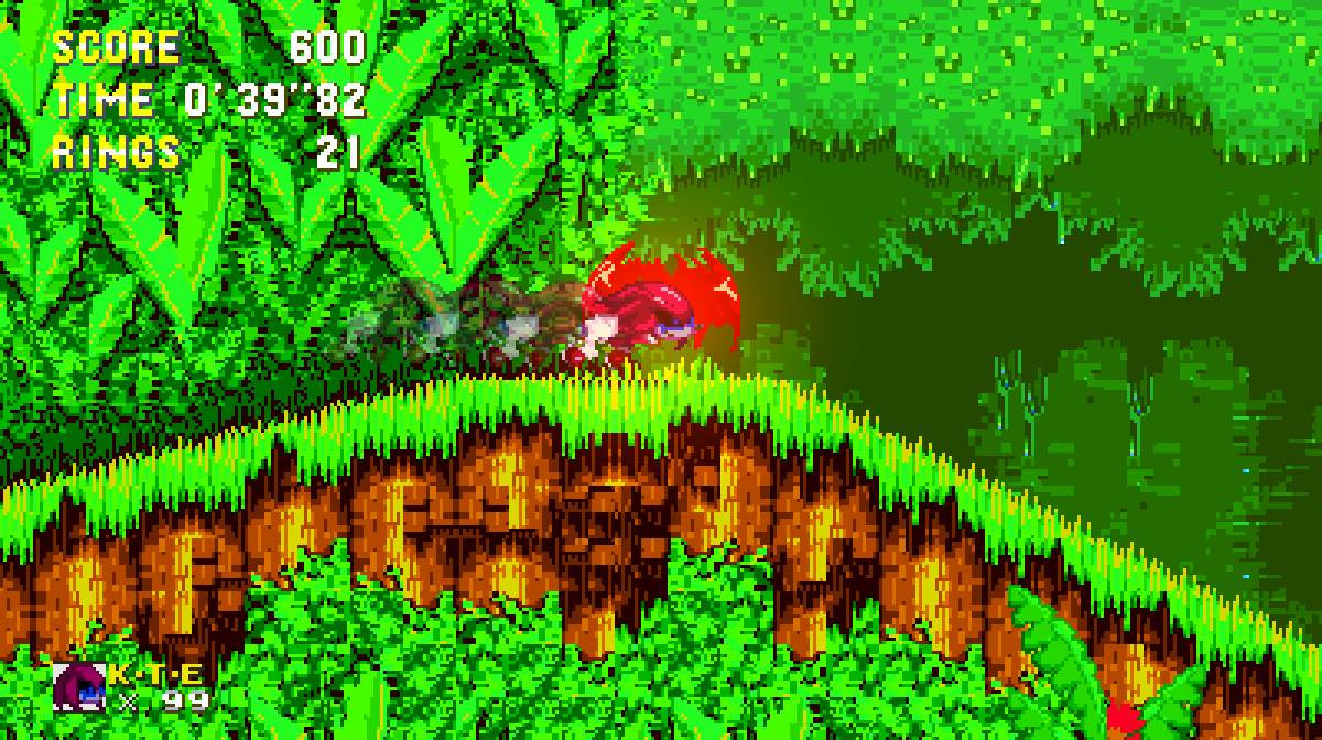 Emerald's Curse Knuckles.exe Over Knuckles Mod for Sonic 3 A.I.R ...