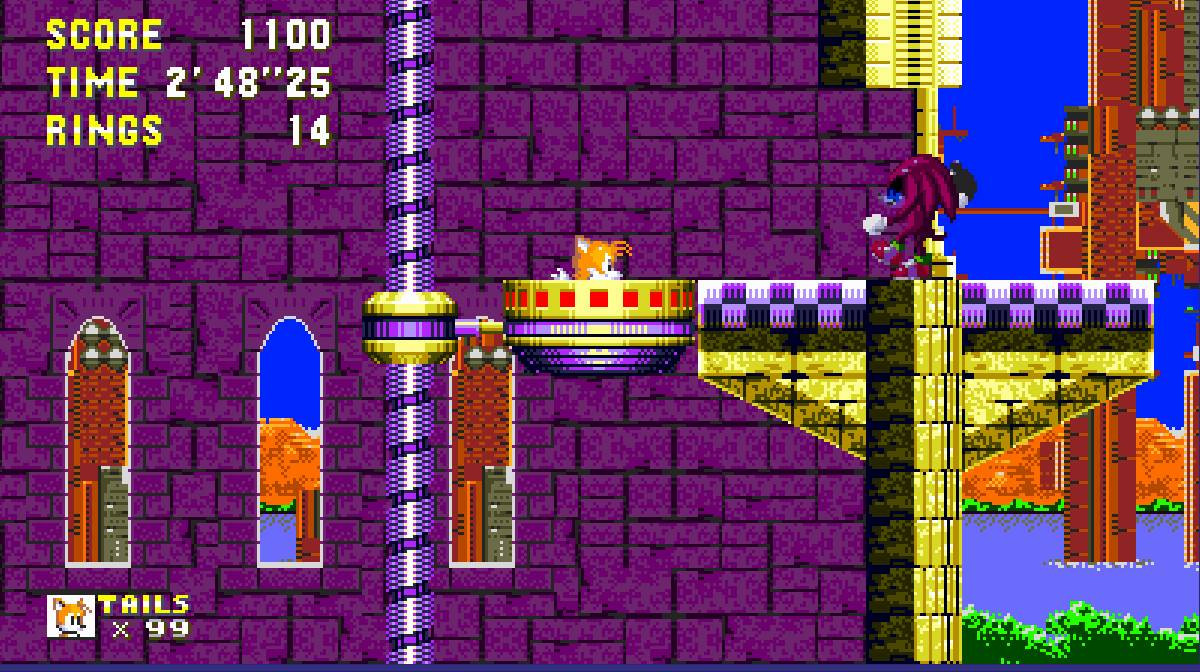 Emerald's Curse Knuckles.exe Over Knuckles Mod for Sonic 3 A.I.R ...