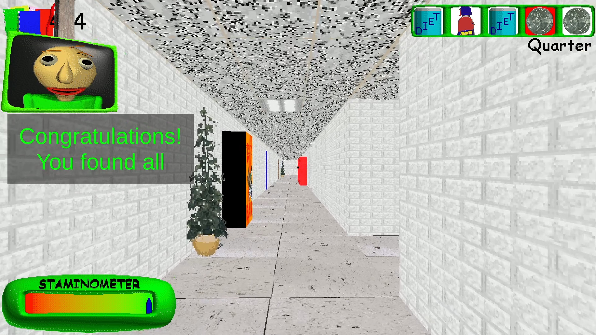 Congratulations, Your about to die! Mod for Baldi's Basics | Baldi Mods