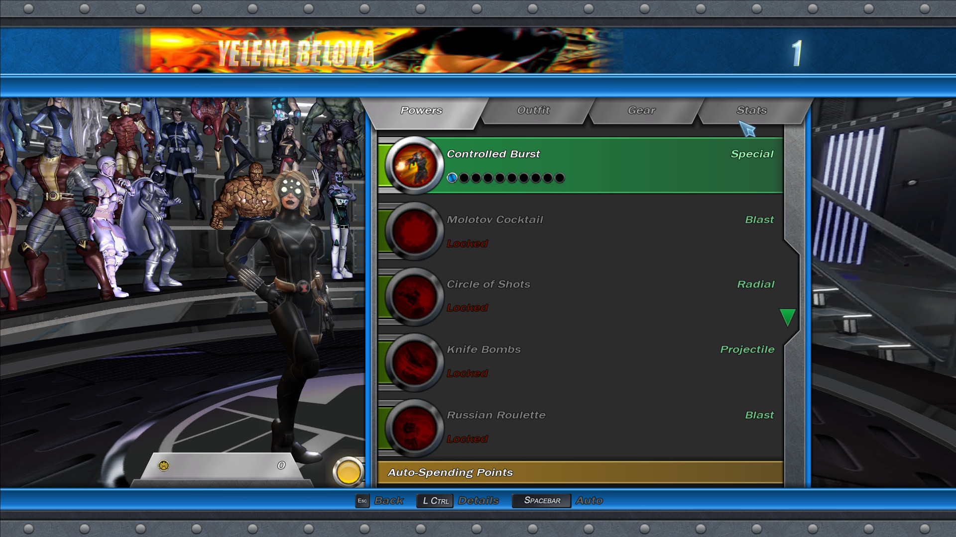 MCOC Yelena Belova (Black Widow) Mod for Marvel: Ultimate Alliance ...