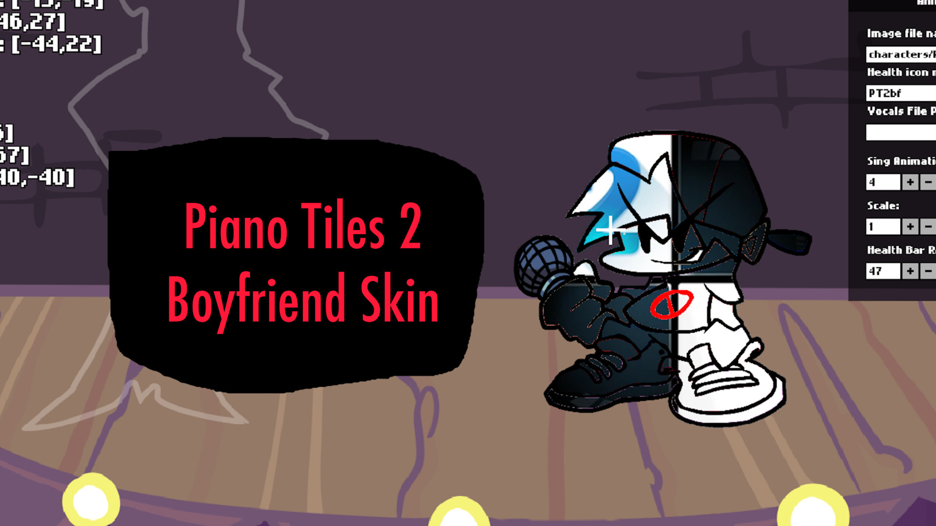 Piano Tiles 2 Boyfriend Custom Skin Mod for Friday Night Funkin' | FNF Mods
