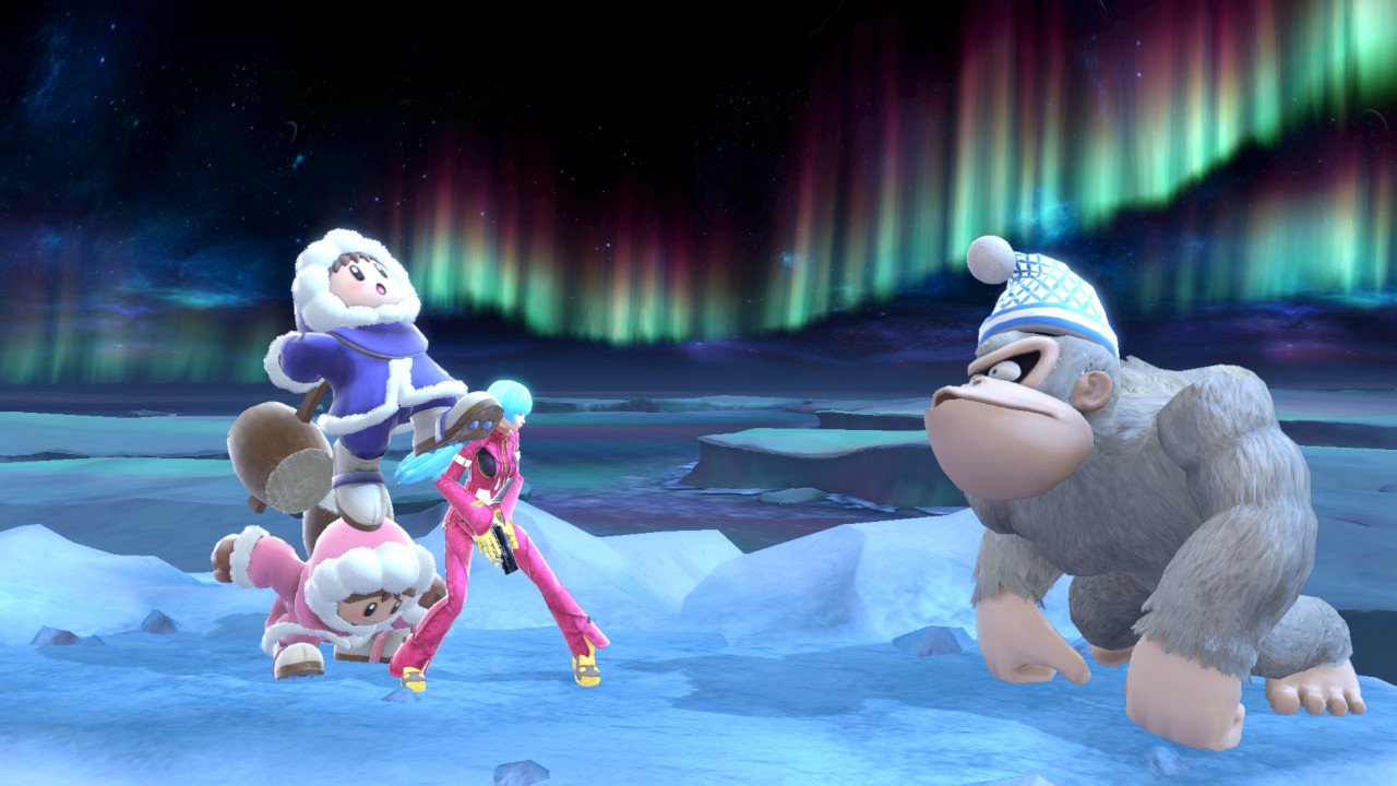 Eddie the Mean Old Yeti over Donkey Kong Mod for Super Smash Bros ...